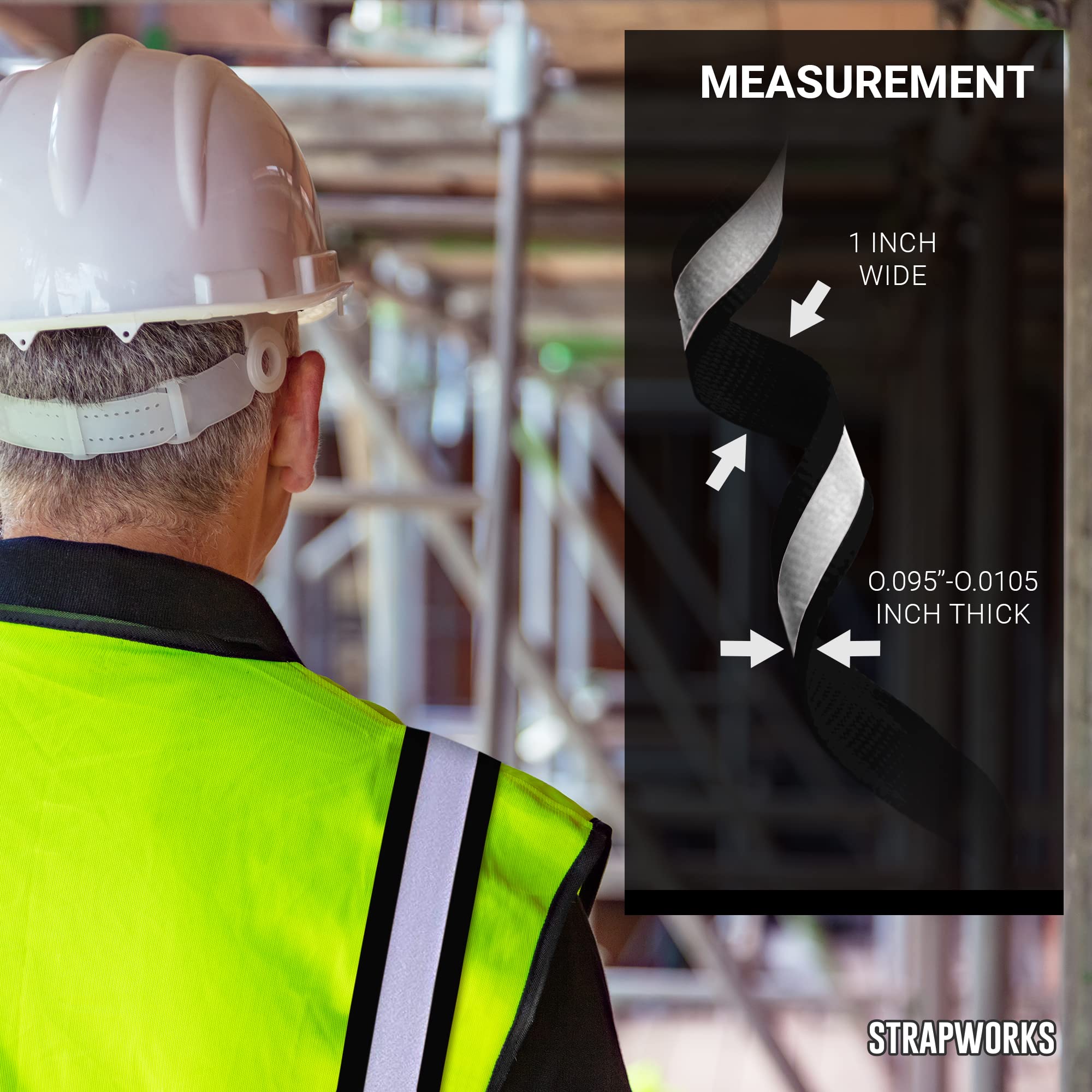 Snapklik.com : Strapworks BioThane Gold Series Reflective Webbing