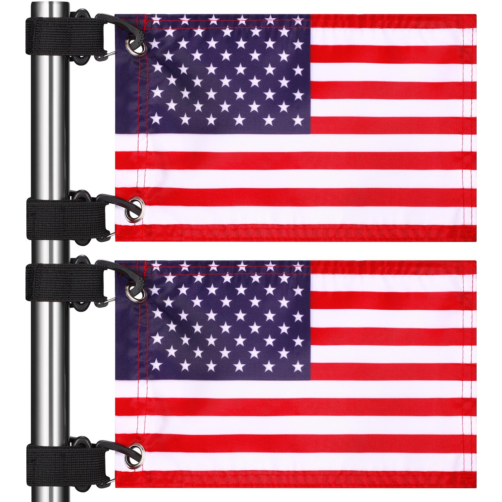 Snapklik.com : TOBWOLF 4PCS 6" X 9" Mini Golf Cart Flags, Small ...