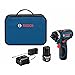 Amazon.com: Bosch PS20-2A 12-Volt Max Pocket Driver with 2 Lithium-Ion ...
