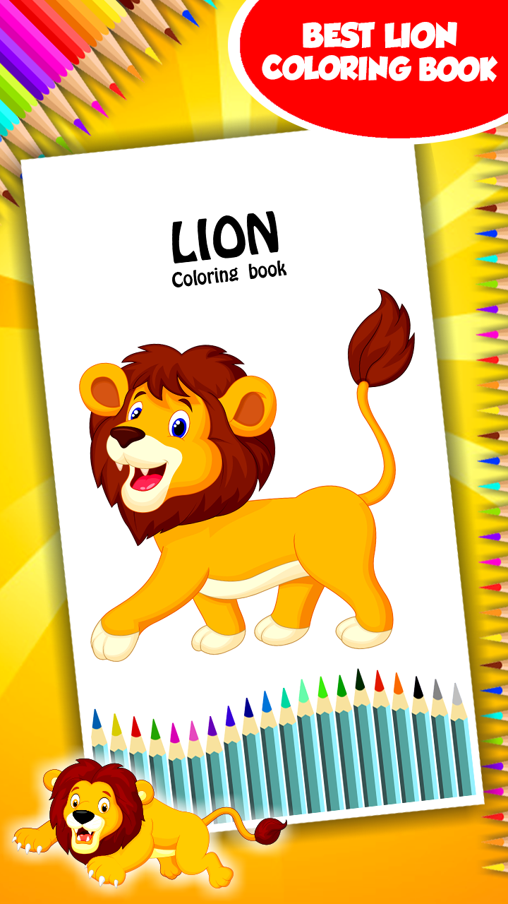 Lion Coloring Book - App on Amazon Appstore