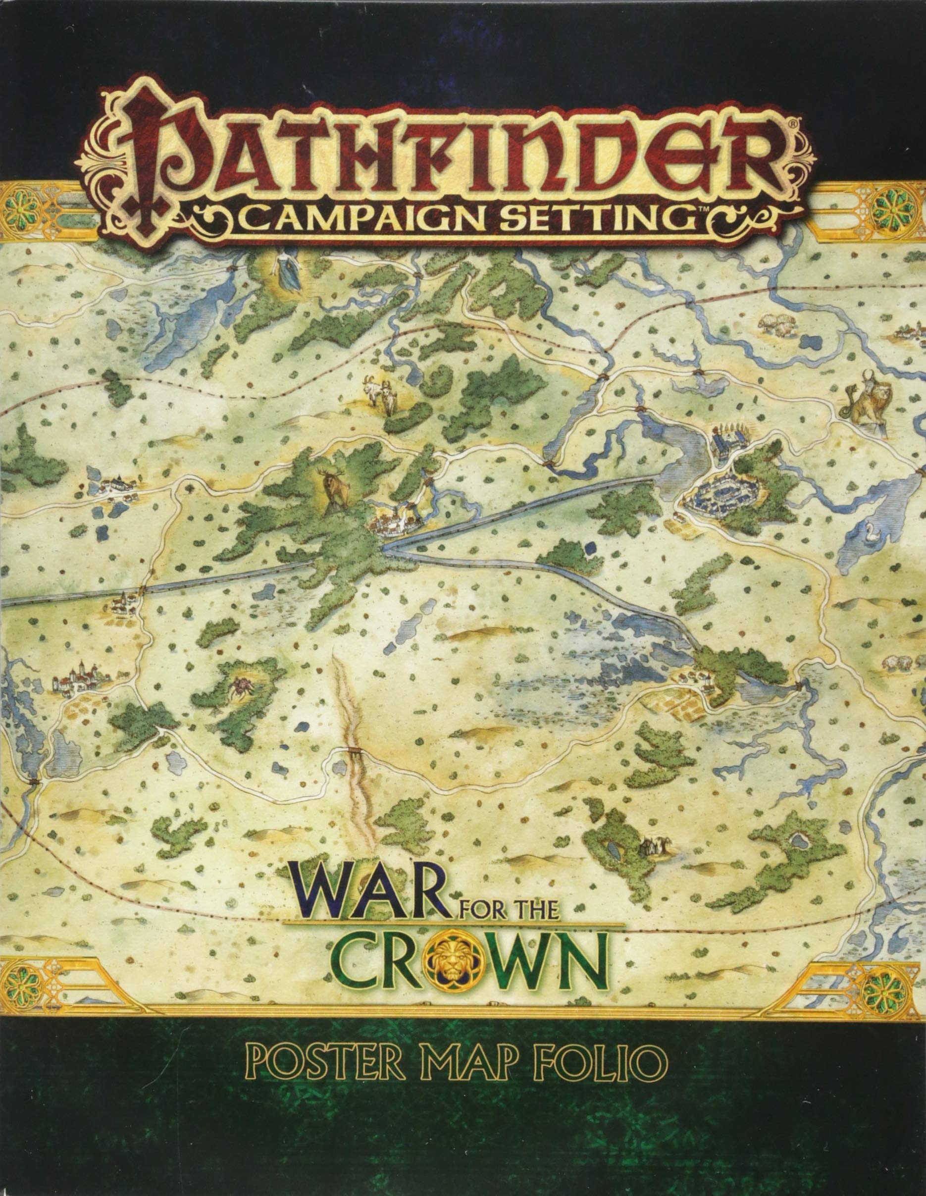Buy Pathfinder Campaign Setting: War for the Crown Folio Online at ...