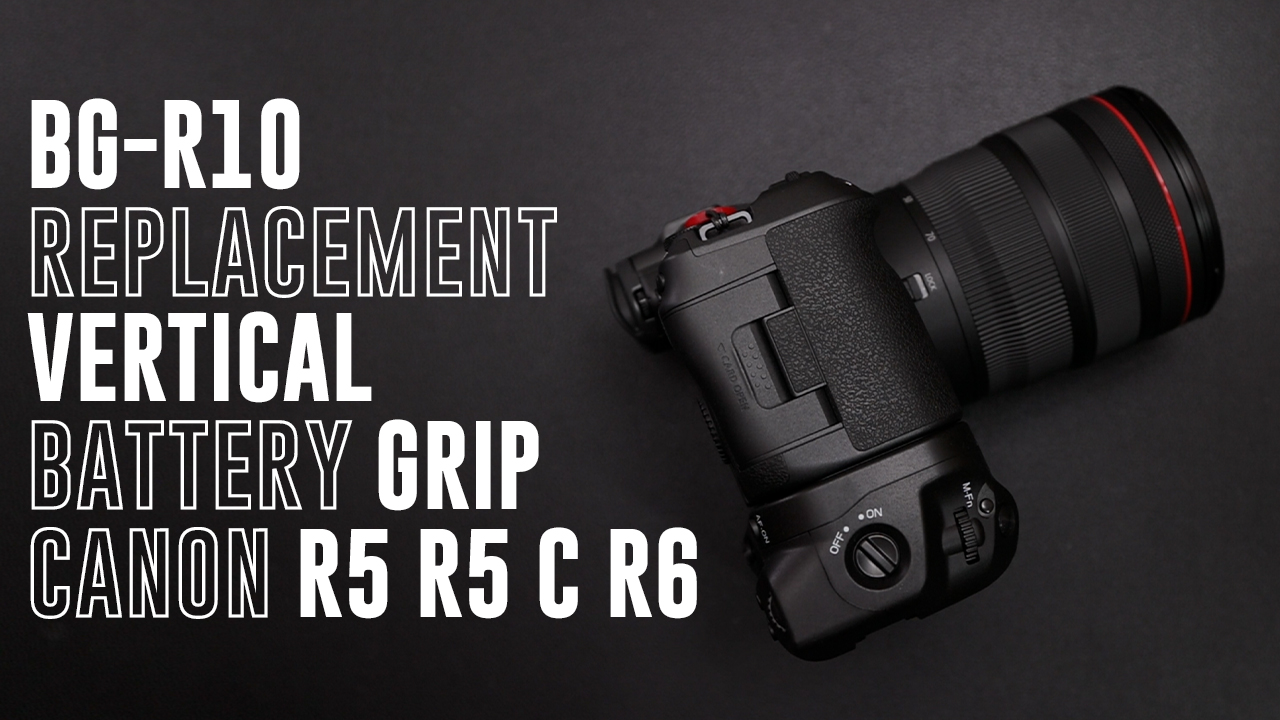 Watch Replacement BG-R10 Vertical Battery Grip Canon R5 R5 C R6 on ...