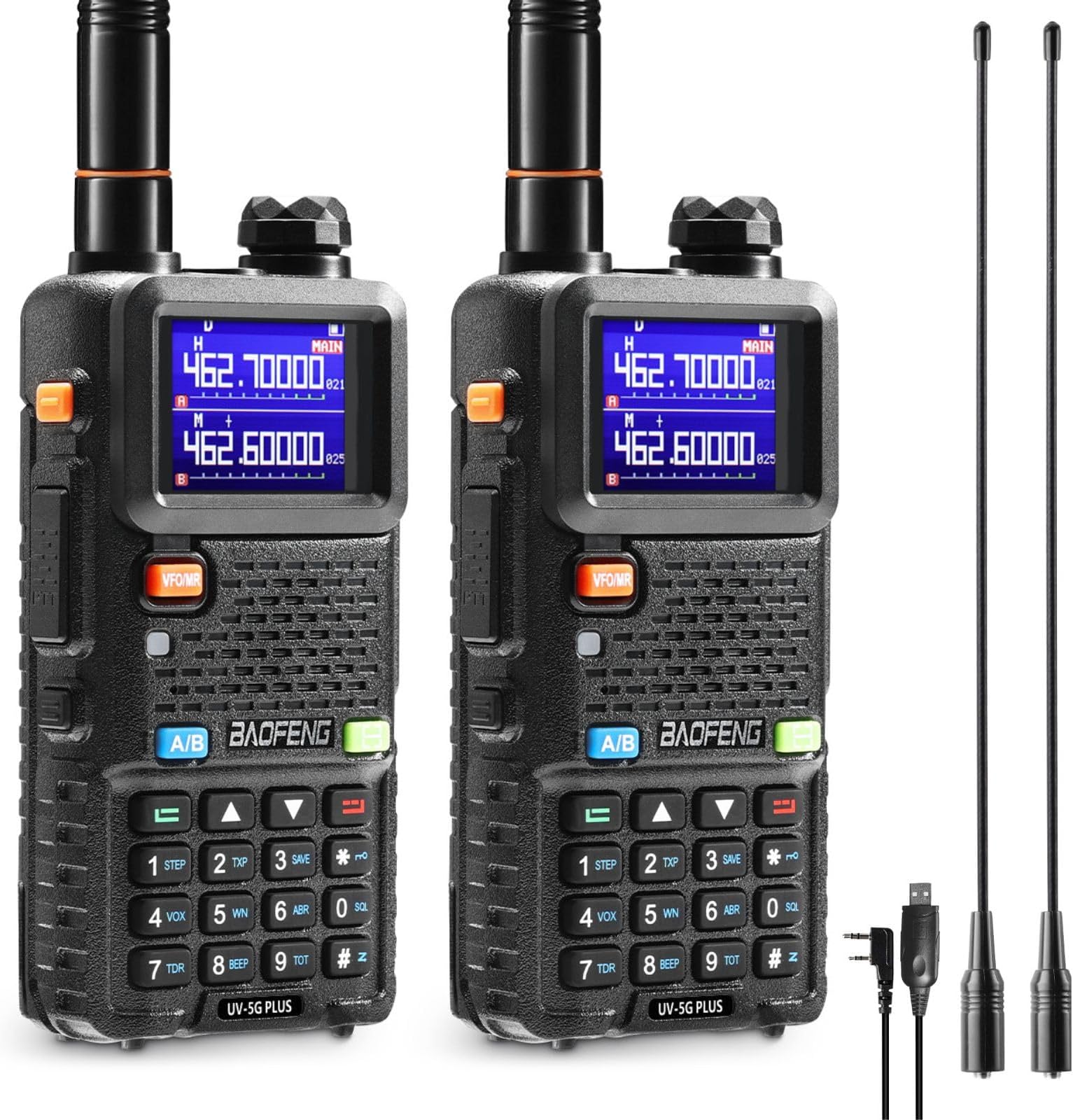 Amazon.com: BAOFENG UV-9G GMRS Handheld Radio Waterproof IP67, Two Way ...