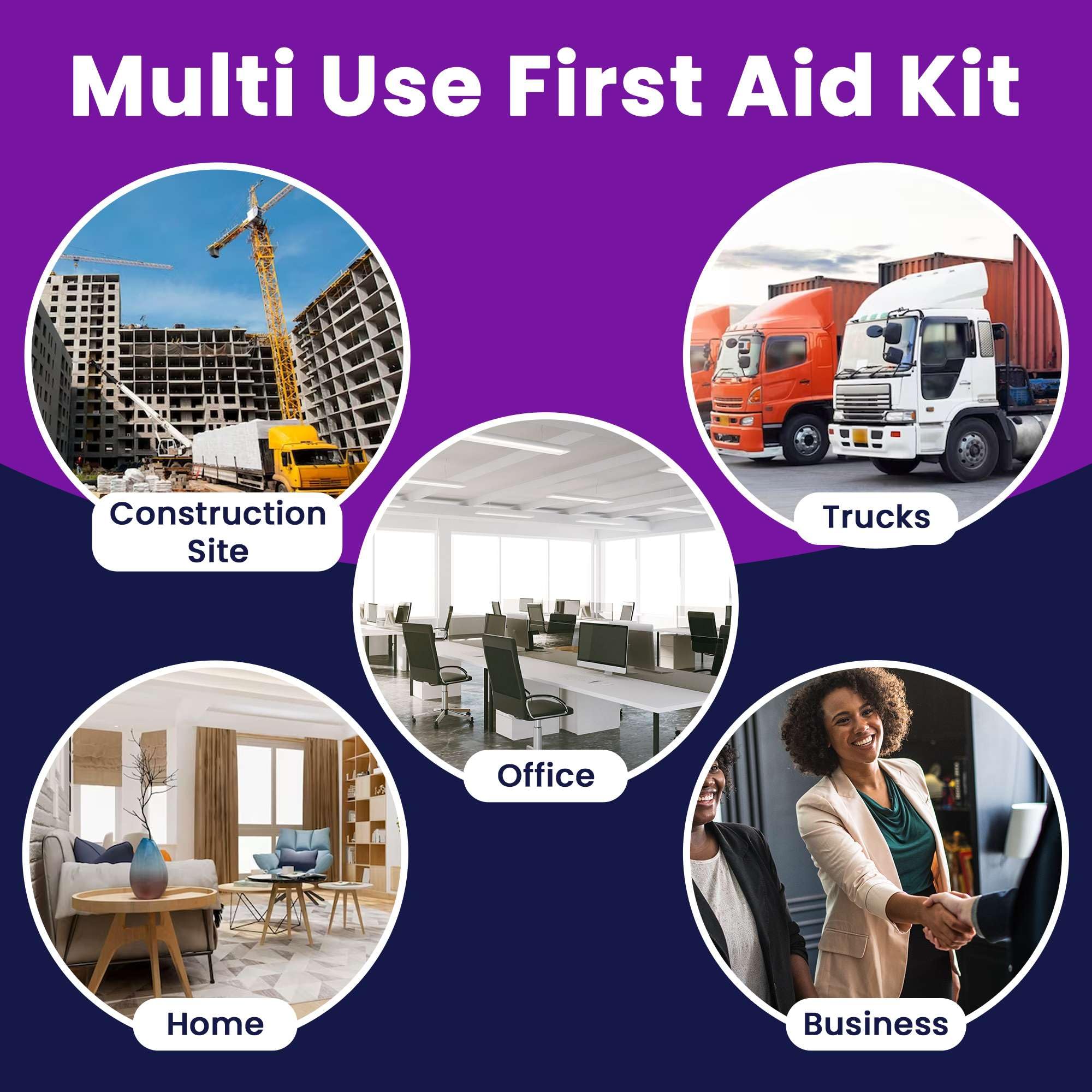 Snapklik.com : OSHA Compliant First Aid Kit - 10 Person, Type III, ANSI ...