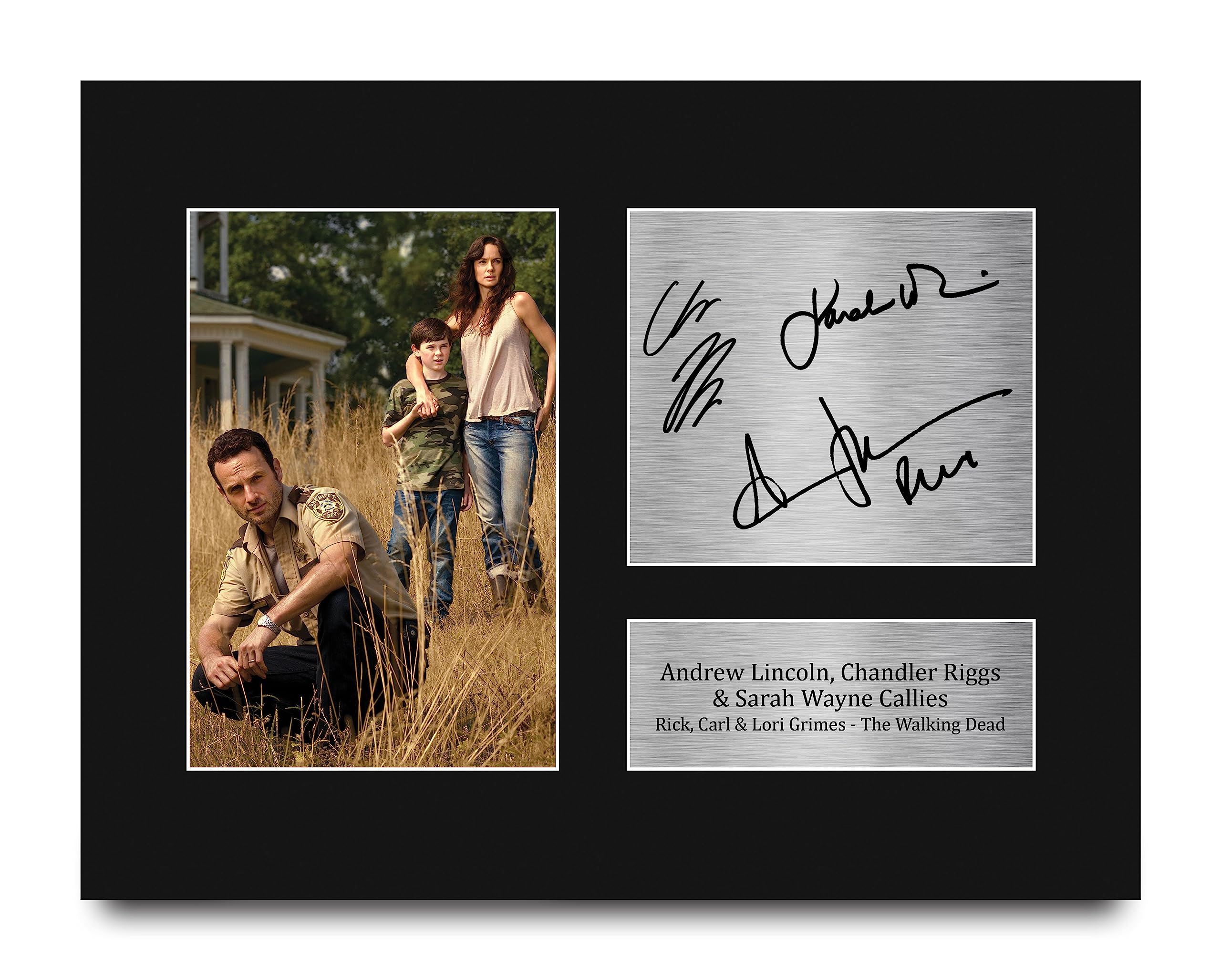 Chandler Riggs And Sarah Wayne Callies