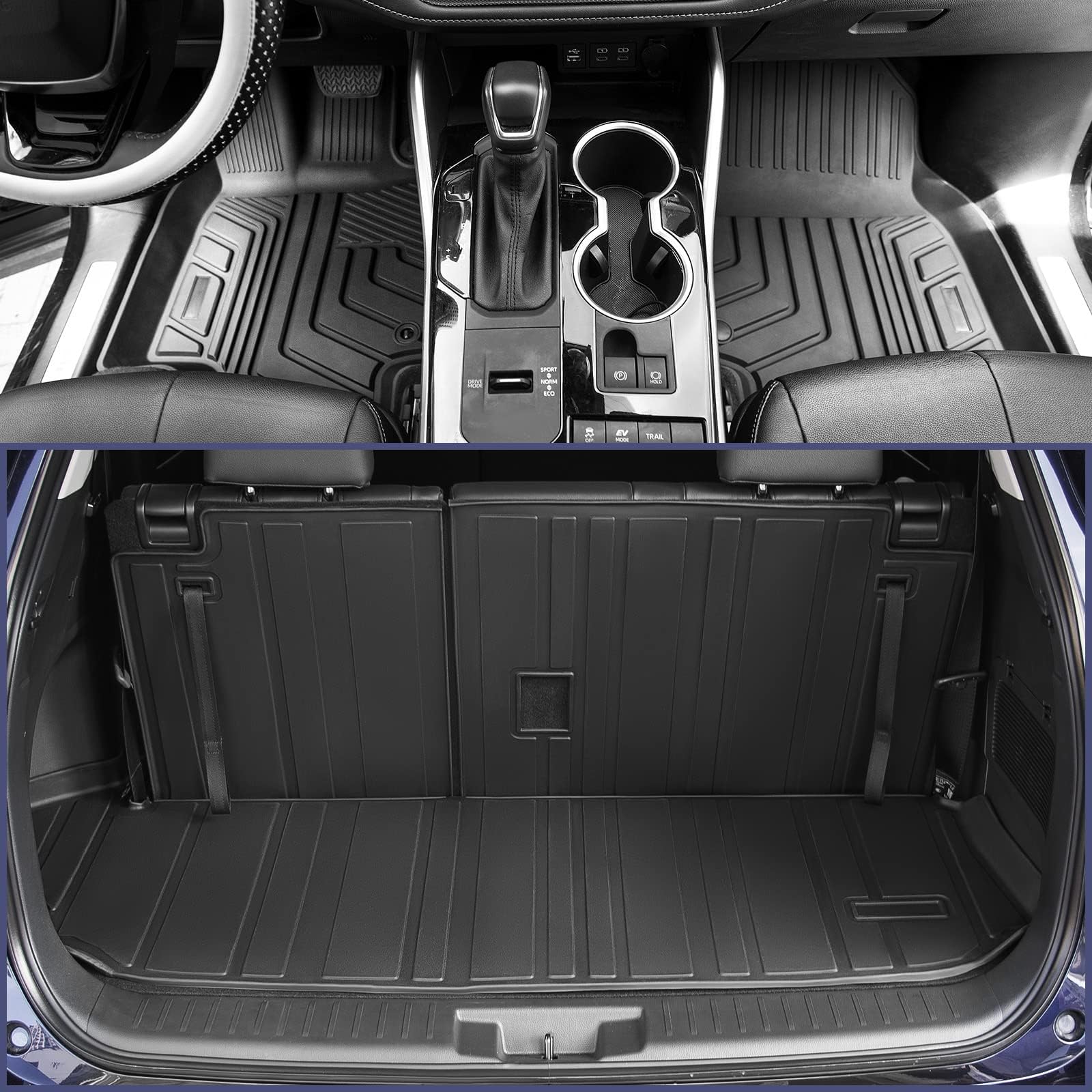 Amazon.com: GINOWY®-Floor Mats & Cargo Liner for Toyota Grand ...