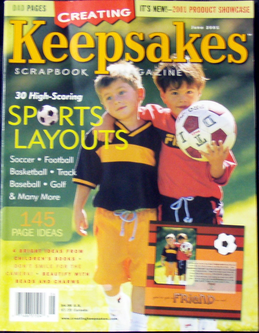 Creating Keepsakes Scrapbook Magazine June 2001: Creating Keepsakes ...