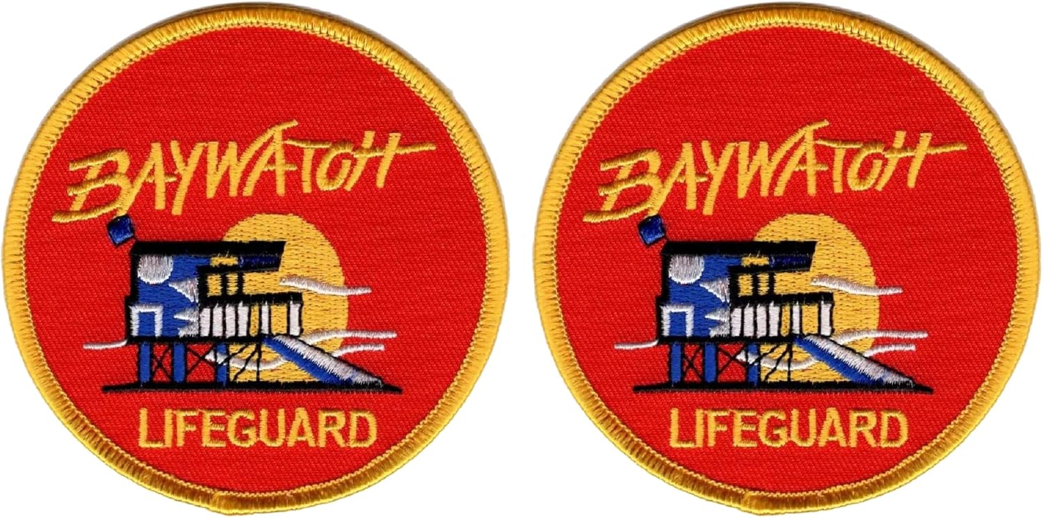 Amazon.com: Patch Force Baywatch TV Series Lifeguard Costume Patch 2PC ...