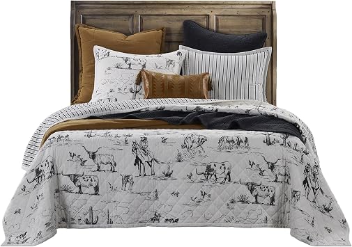Amazon.com: Paseo Road by HiEnd Accents Ranch Life Western Bedding, 3 ...