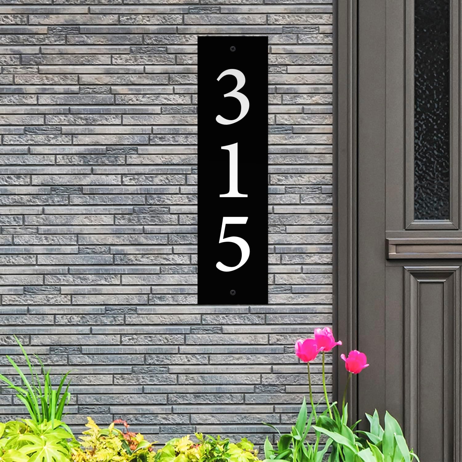 Amazon.com: Custom Address Number Sign, Personalized Modern House ...