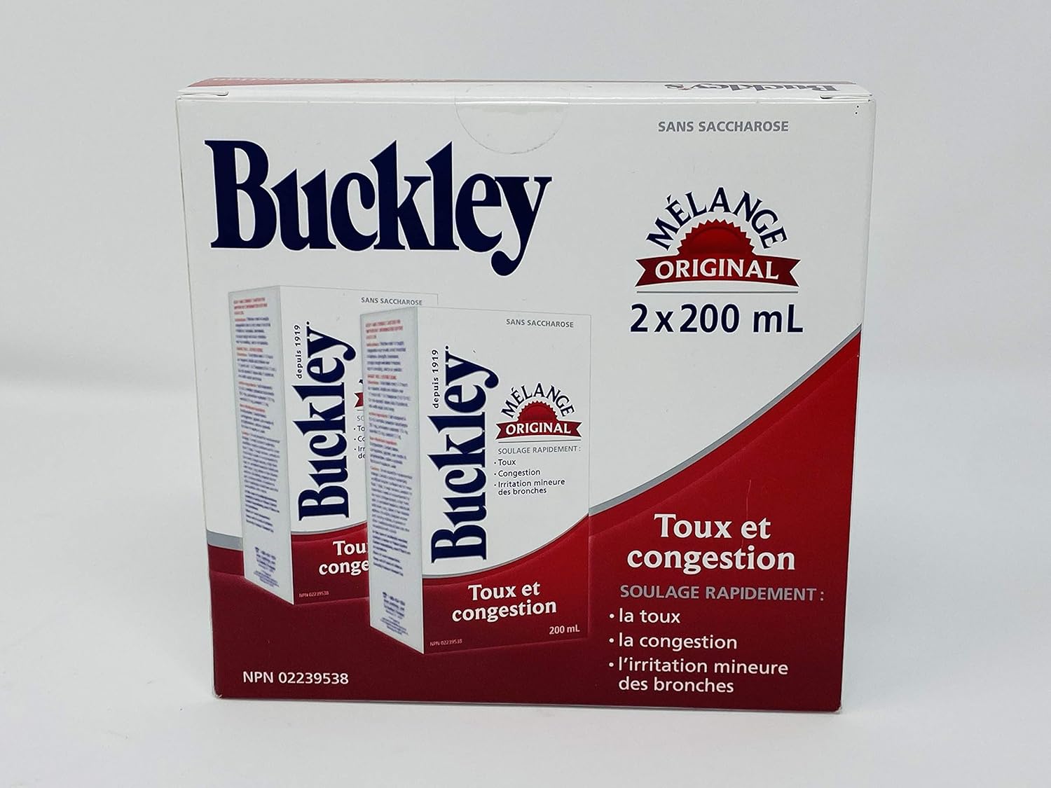 Buckley's Original Cough & Congestion Syrup 2 x 200 ml : Amazon.ae: Health