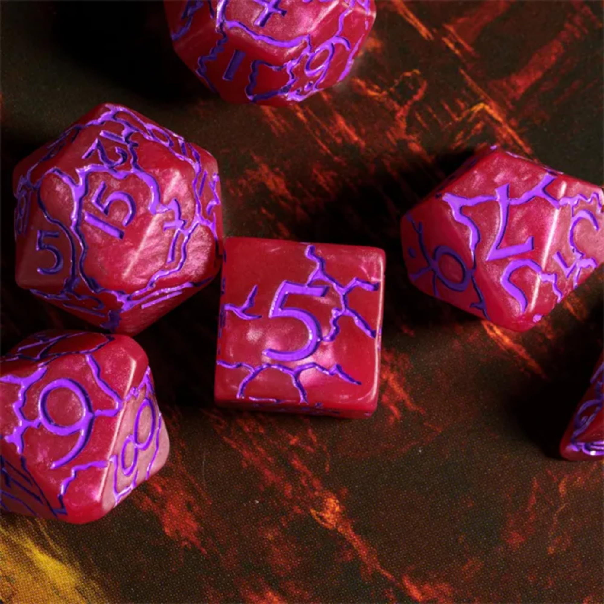 Wild Magic Dice Set – Sorcerer Dice Set – Dungeons and Dragons Dice ...