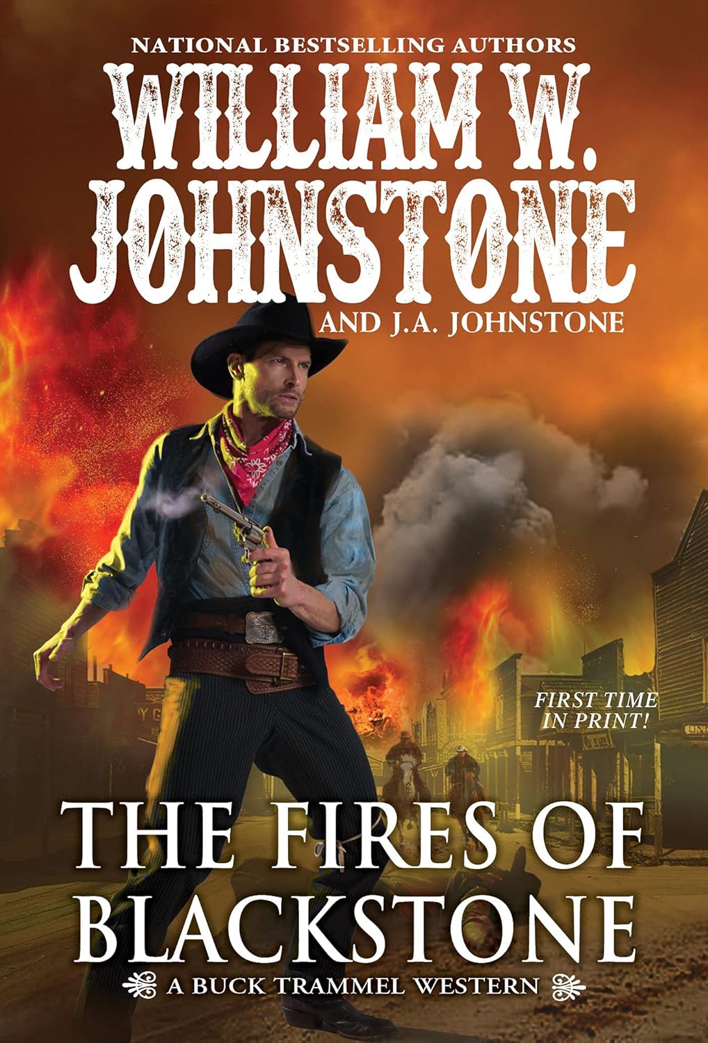 Amazon.com: The Fires of Blackstone (The Buck Trammel Western ...