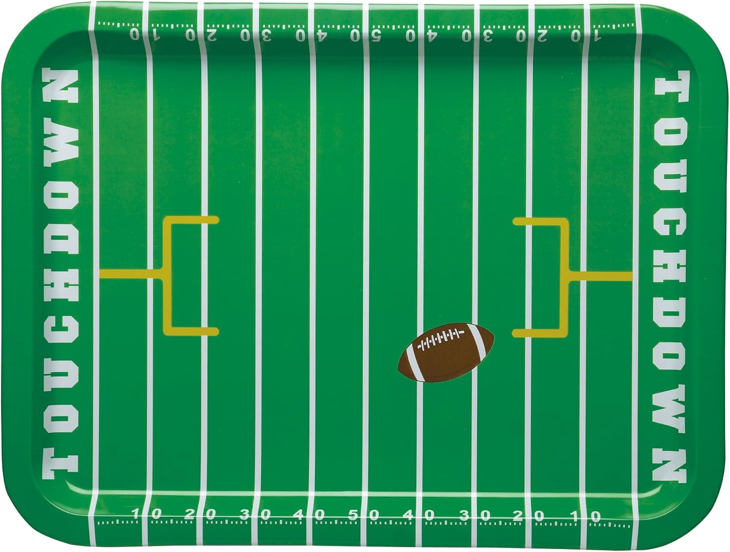 Amazon.com | Boston Warehouse Touchdown Tray: Serving Trays