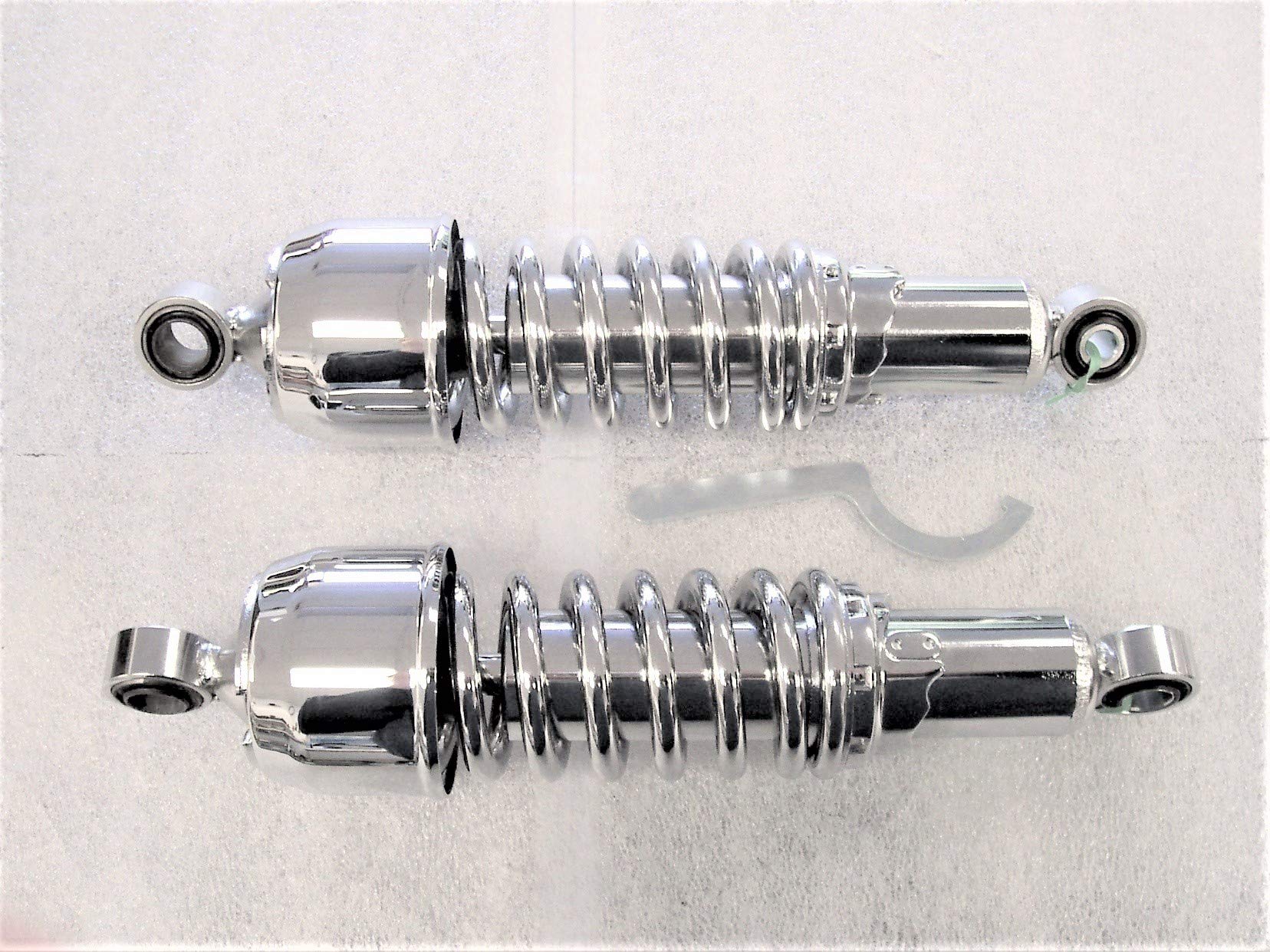 Amazon.com: GL1500 VALKYRIE 11.5" Heavy Duty SHORT BOBBER Chrome Shocks ...