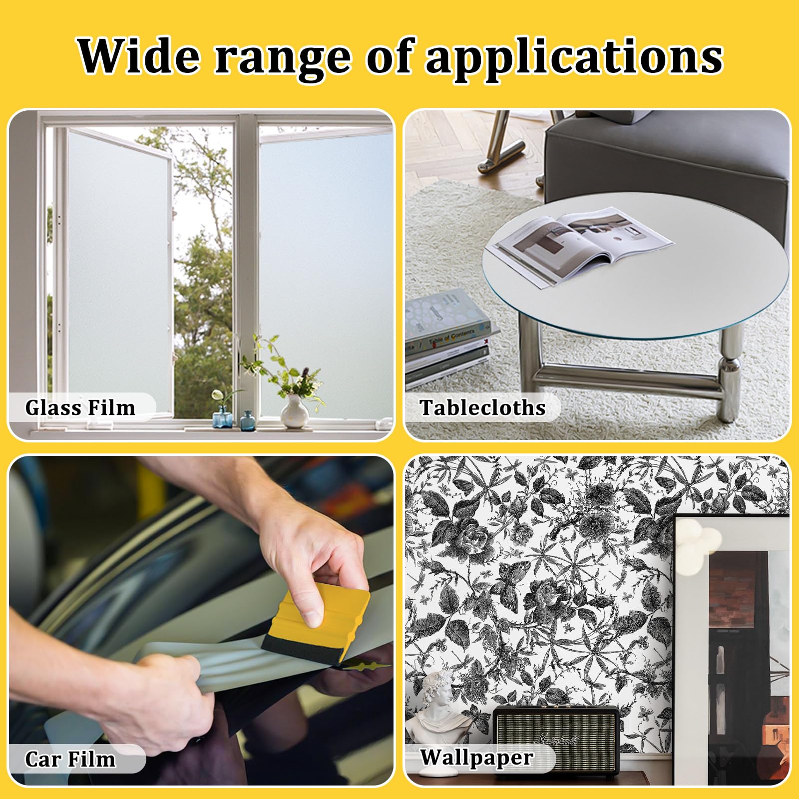 Snapklik.com : Window Tint Kit, Window Privacy Film Application Tools ...