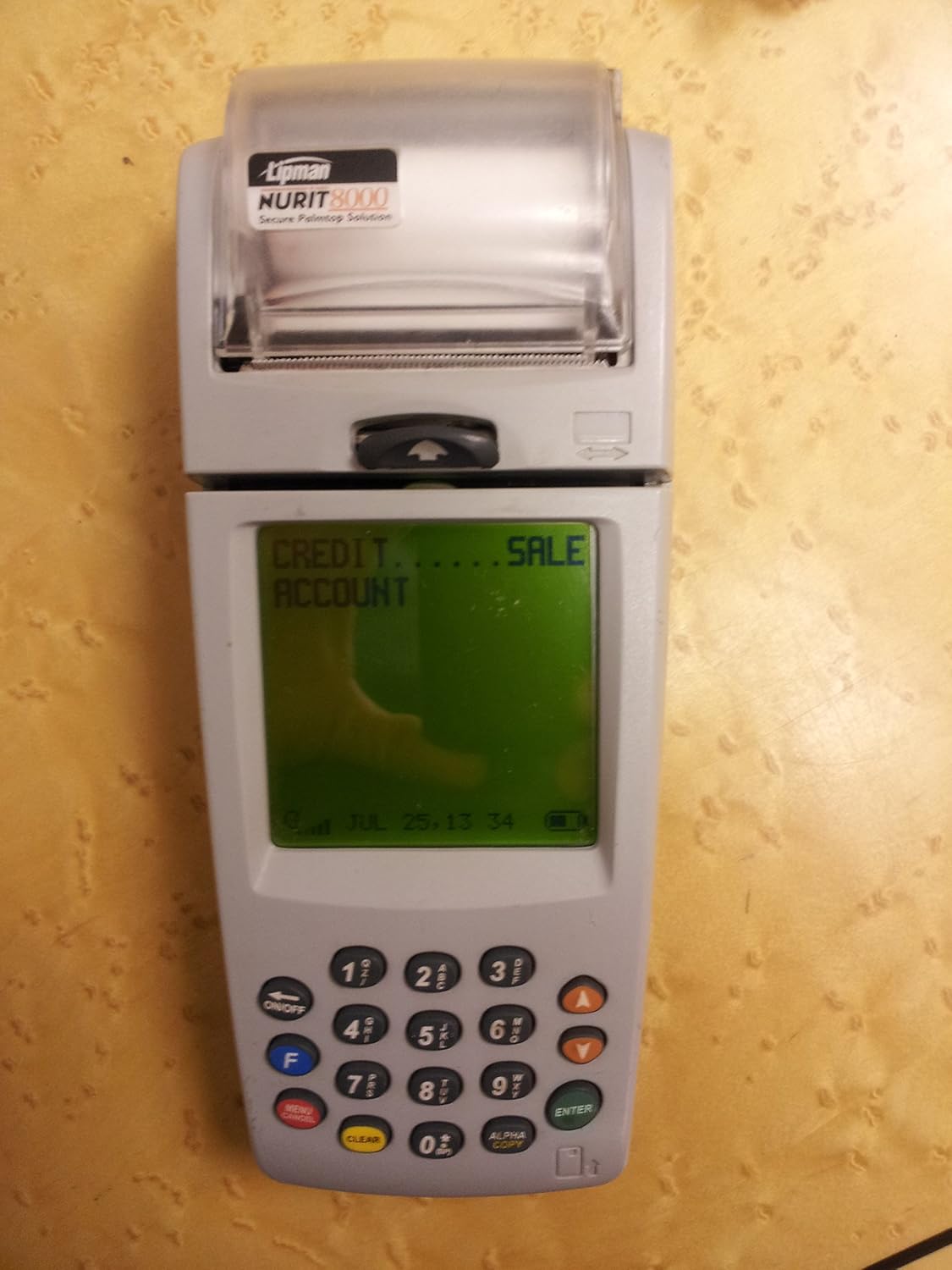 Business Industrial Used Nurit 2085 Credit Card Terminal SEE CHOICE business-industrial-used-nurit-2085-credit-card-terminal-see-choice