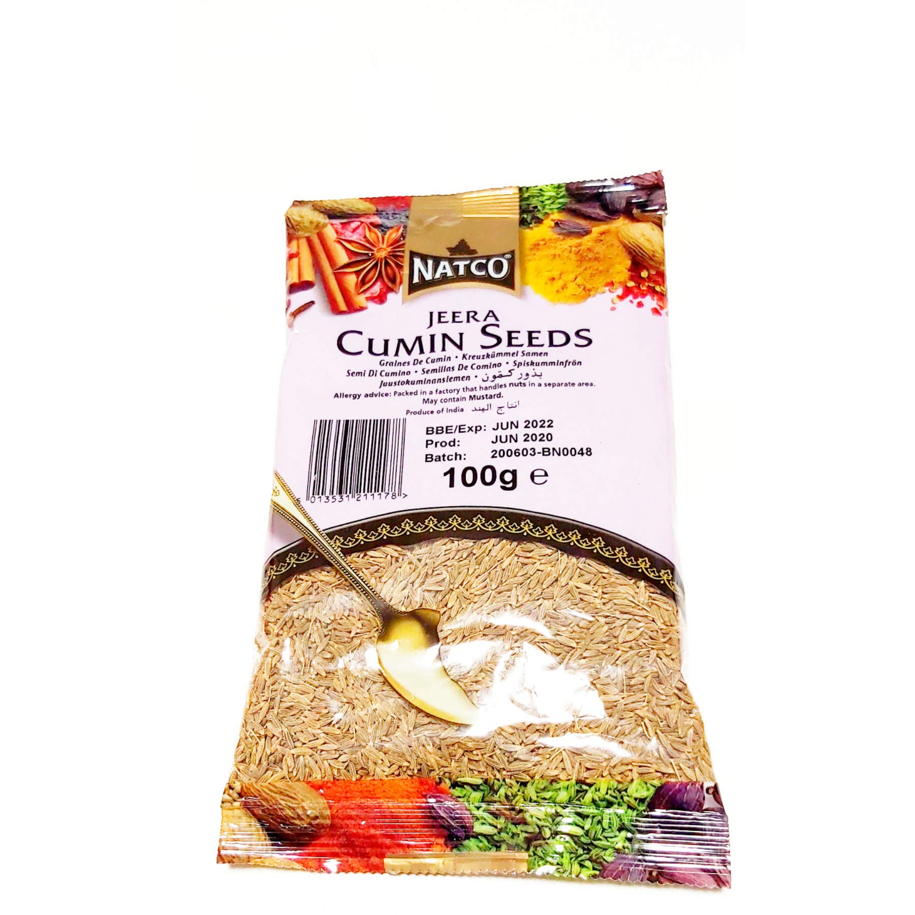Natco Cumin Seeds 100g : Amazon.co.uk: Grocery