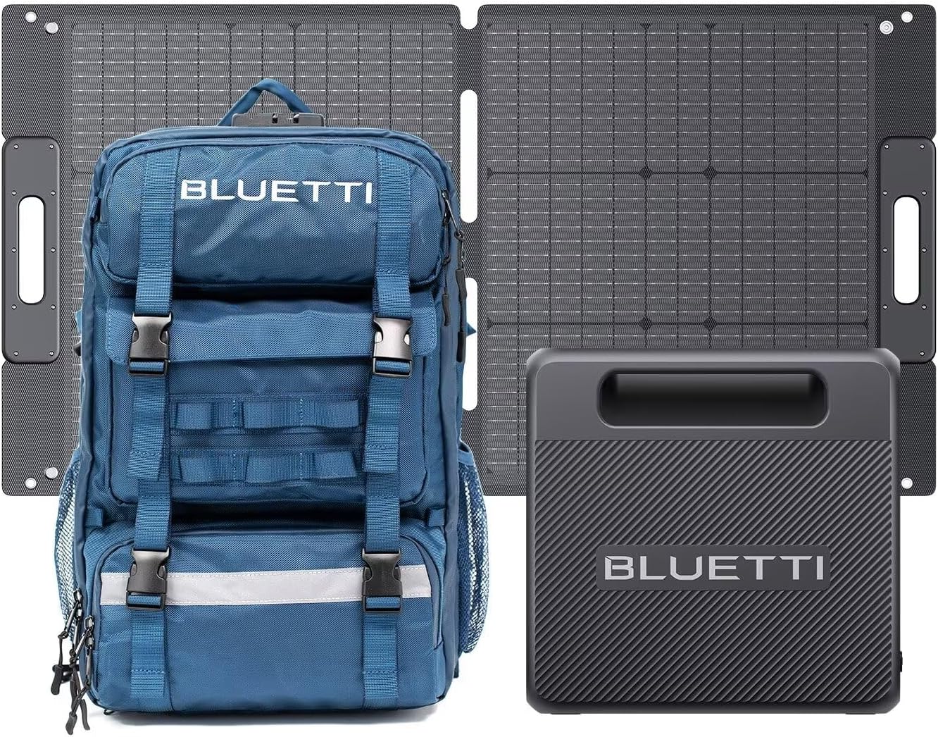 Amazon.com: BLUETTI Solar Generator Handsfree1 Backpack with 100W Solar ...