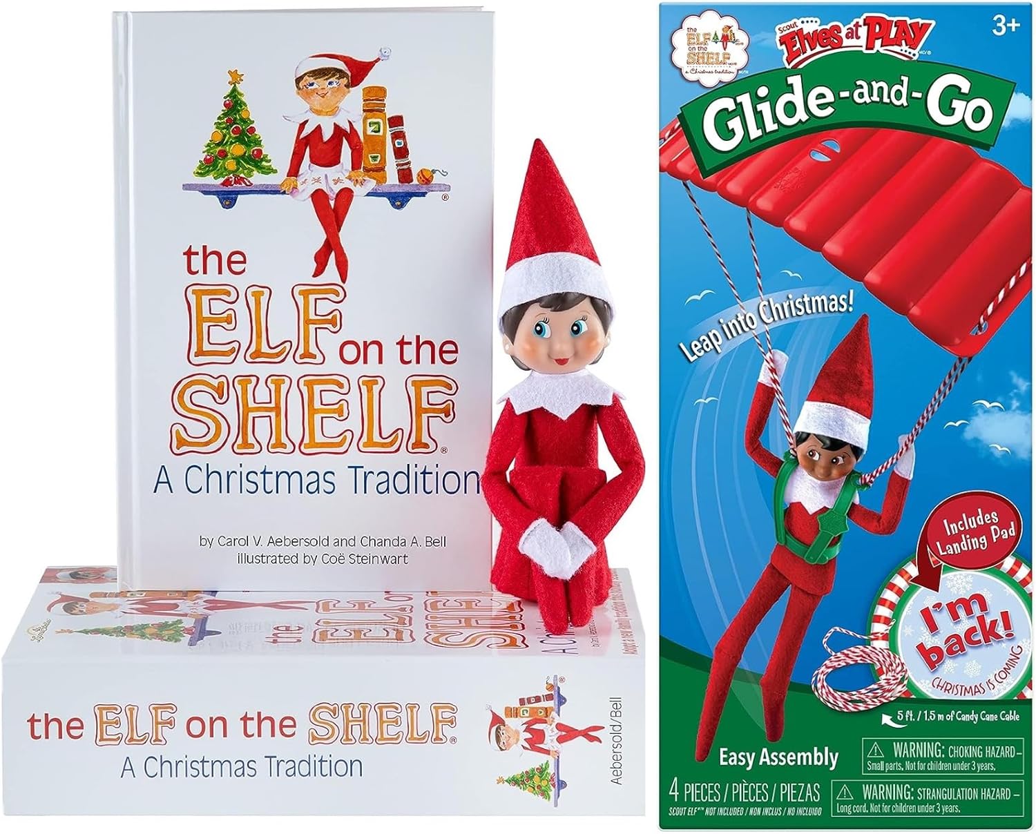 Amazon.com: The Elf on the Shelf Christmas Tradition Box Set with Elf ...