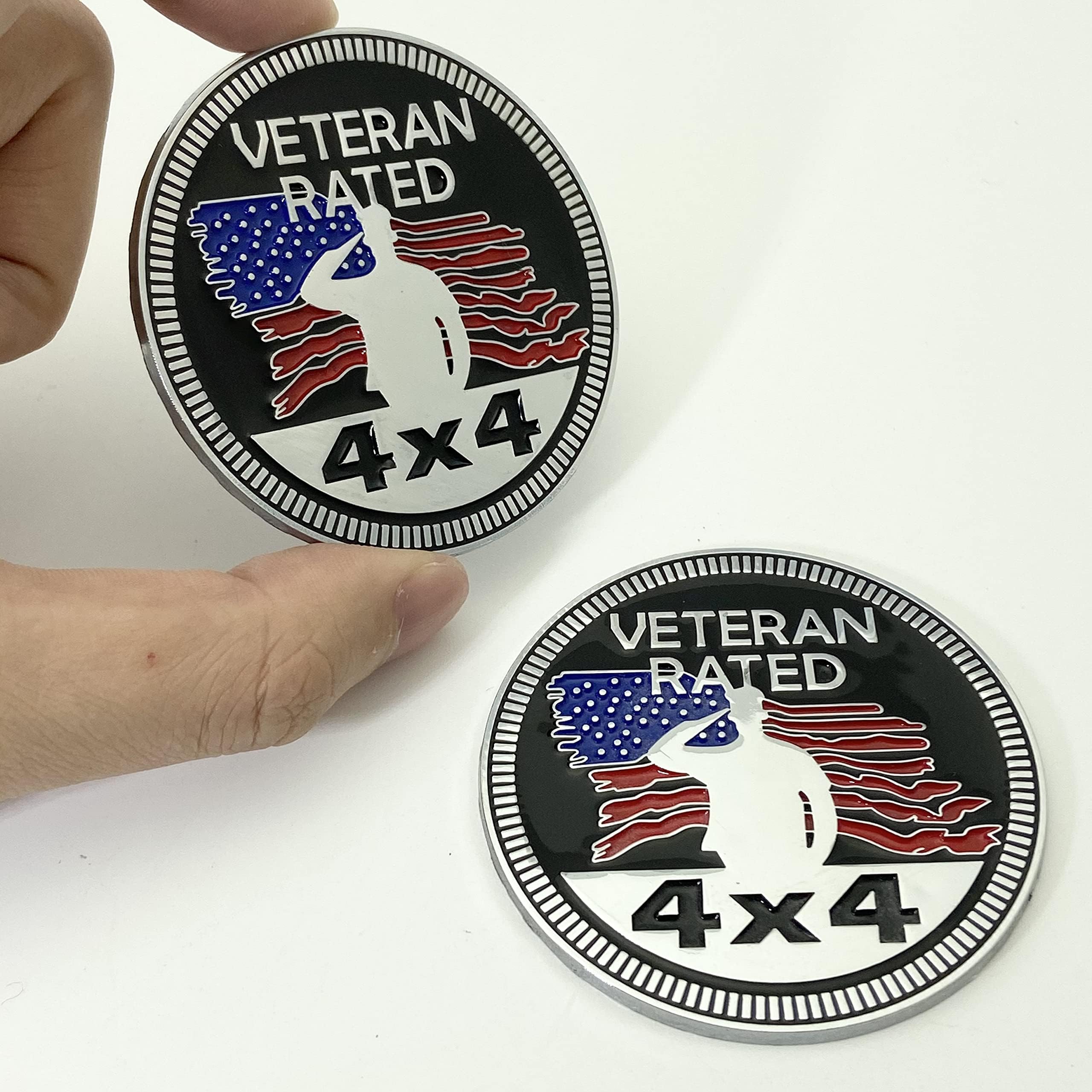 Amazon.com: YUYONGTANG 1x 7 Large Veteran Edition VA Emblem Badges ...