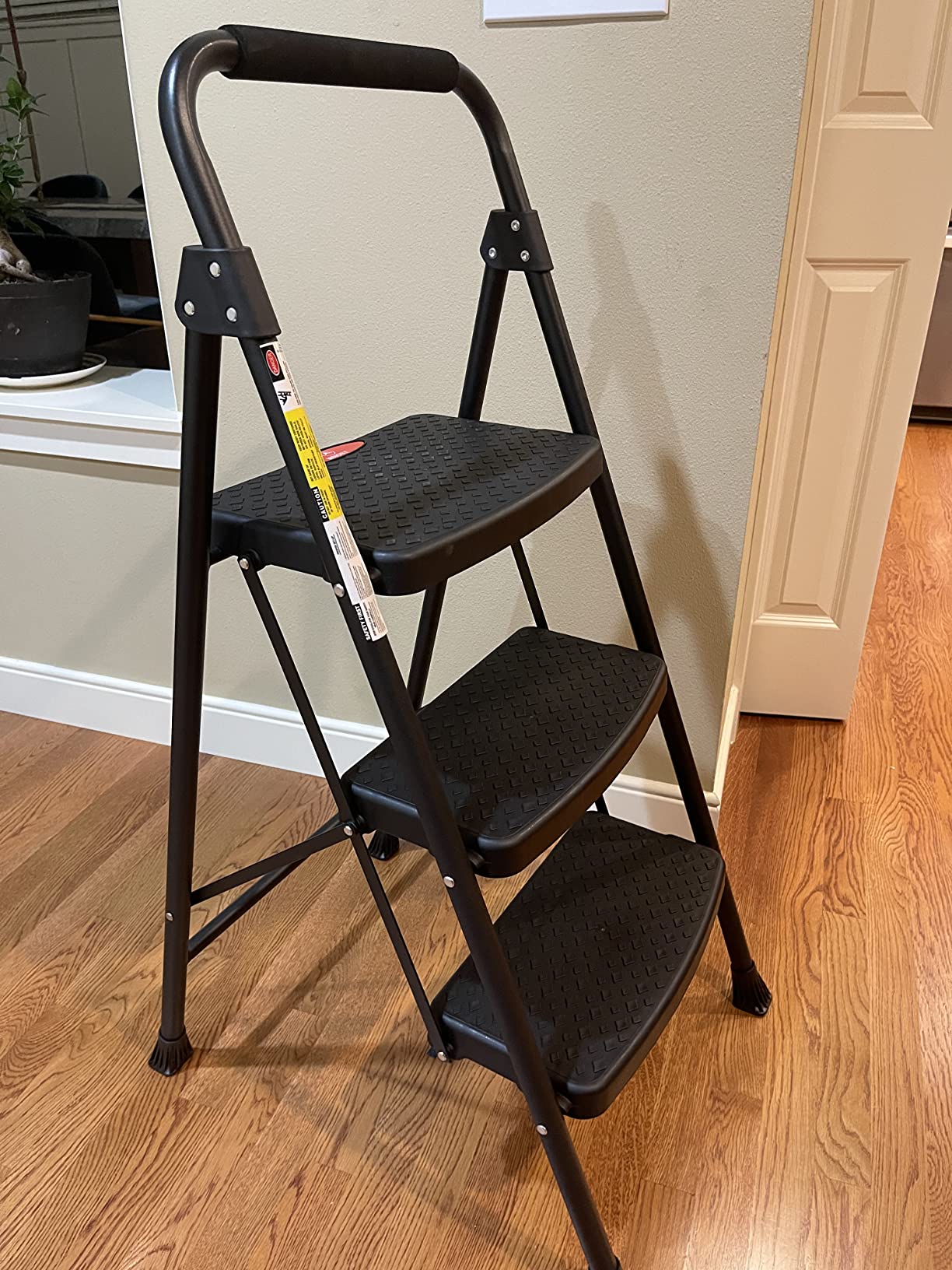 $8/mo - Finance 3 Step Ladder, Folding Step Stool with Handle ...