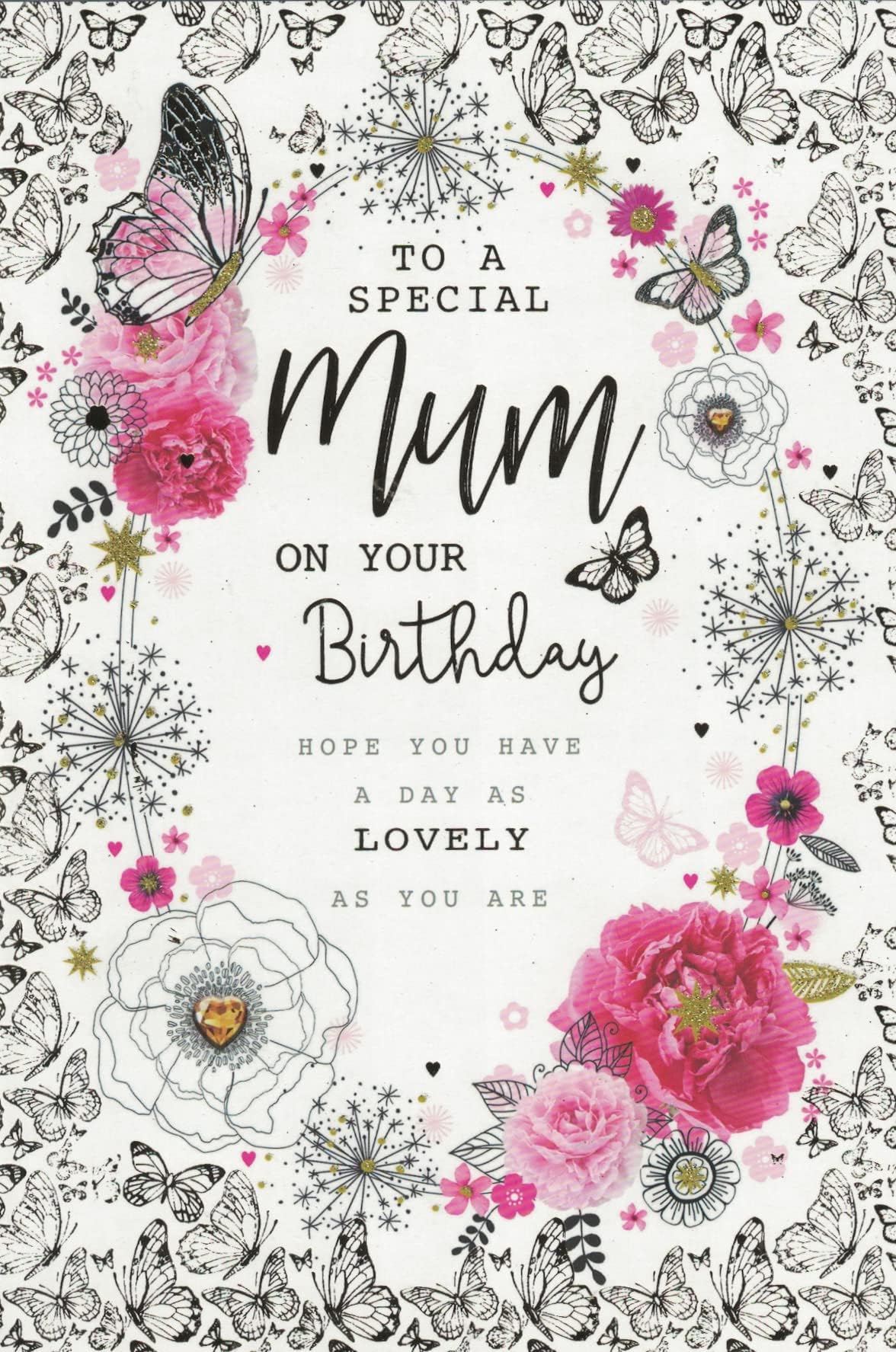Prelude Mum Birthday Card ~ With Love To A Wonderful Mum Sending ...