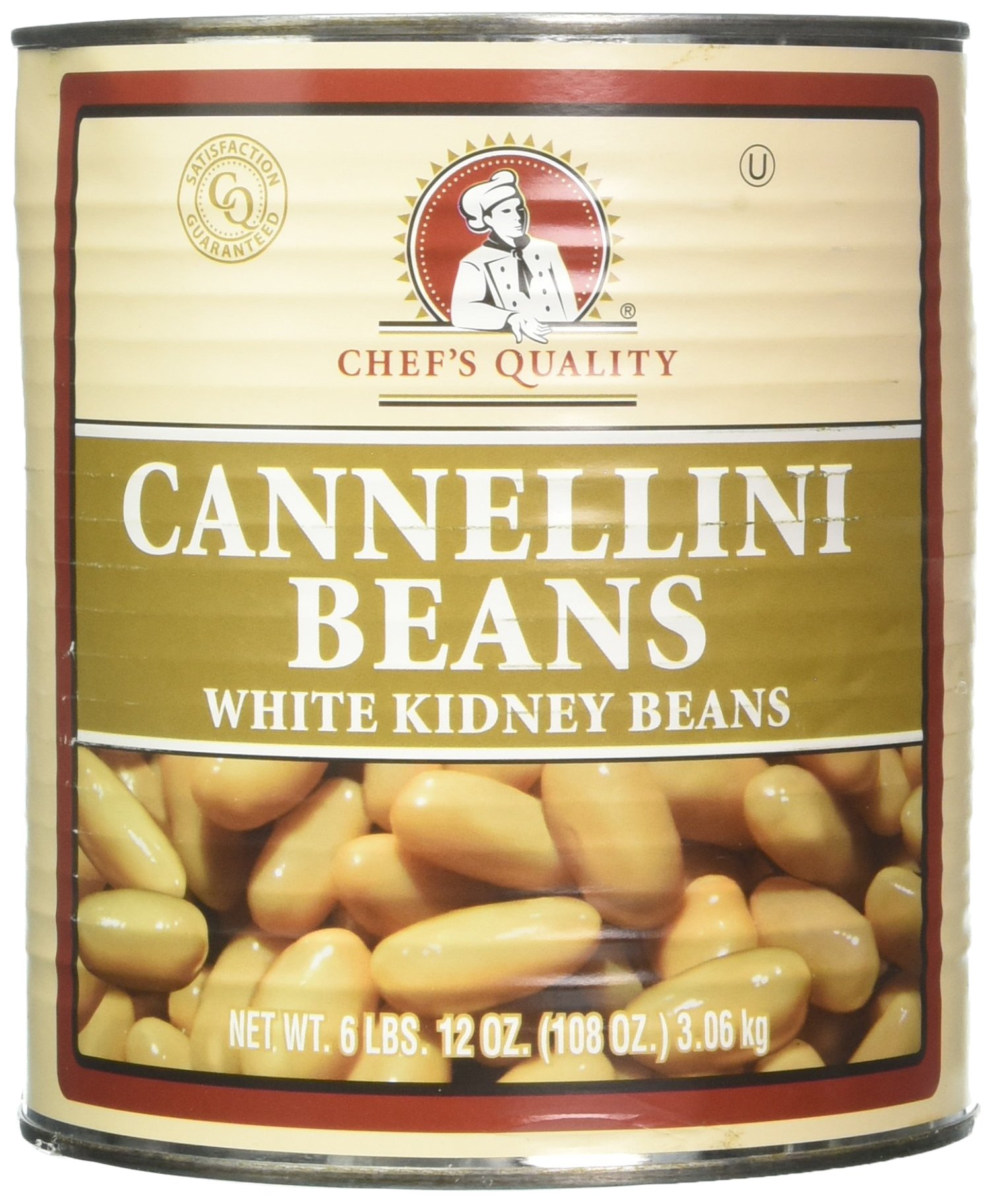 Amazon.com : Chefs Quality Cannellini Beans, 108 Ounce : Grocery ...