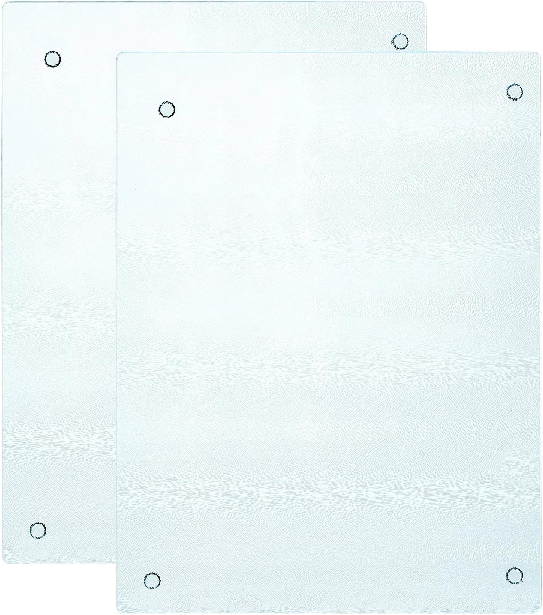 Amazon.com: CounterArt Lightly Frosted Large 3mm Tempered Glass Cutting ...