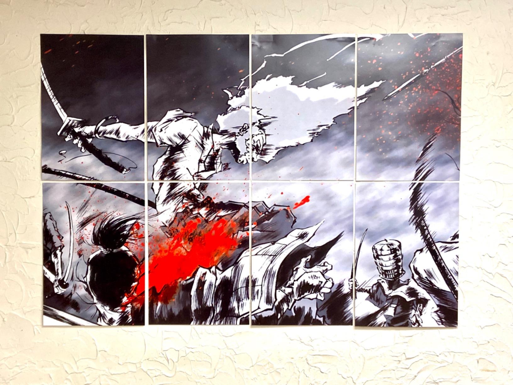Amazon.com: Doppelganger33 LTD Afro Samurai Manga Anime Home Decor Wall ...