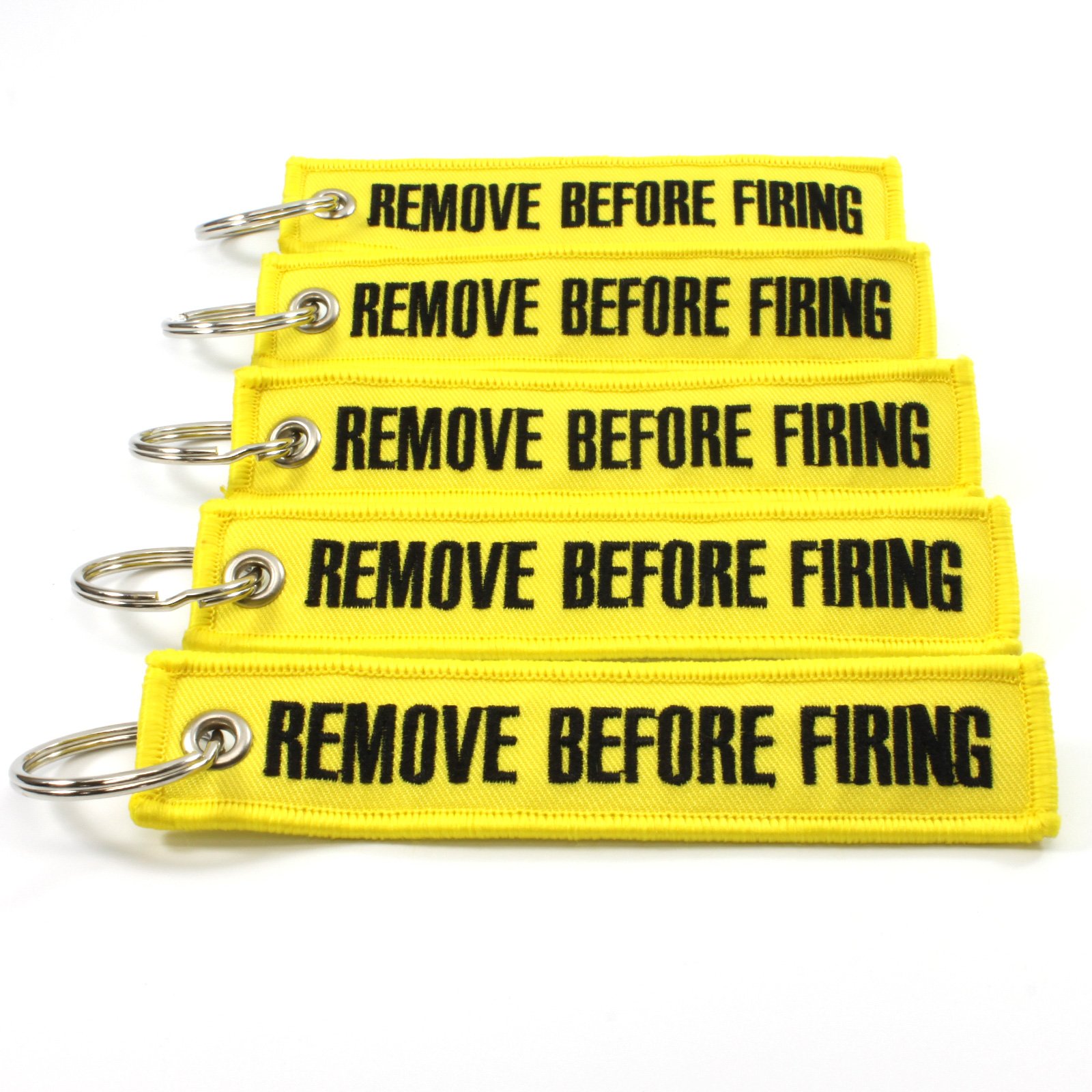 Rotary13B1 Remove Before Firing Keychain - 5 PACK Yellow/Black at ...