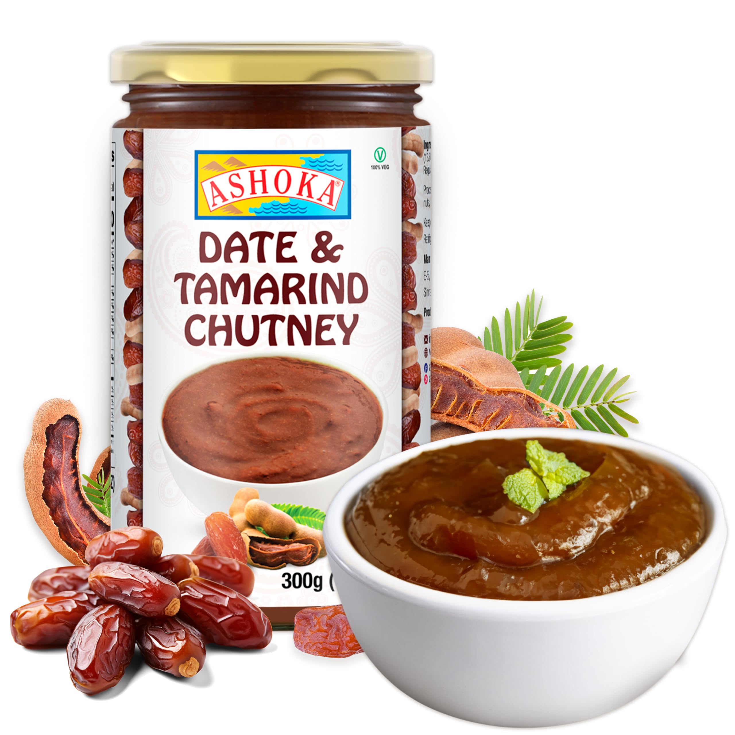 Snapklik.com : Ashoka Date & Tamarind Chutney Mild Spiced Authentic ...