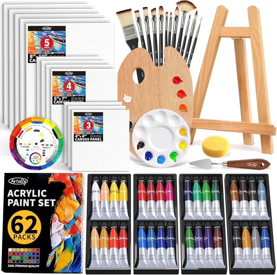 Amazon.com: Art Painting Kits - Art Painting Kits / Artists Painting ...