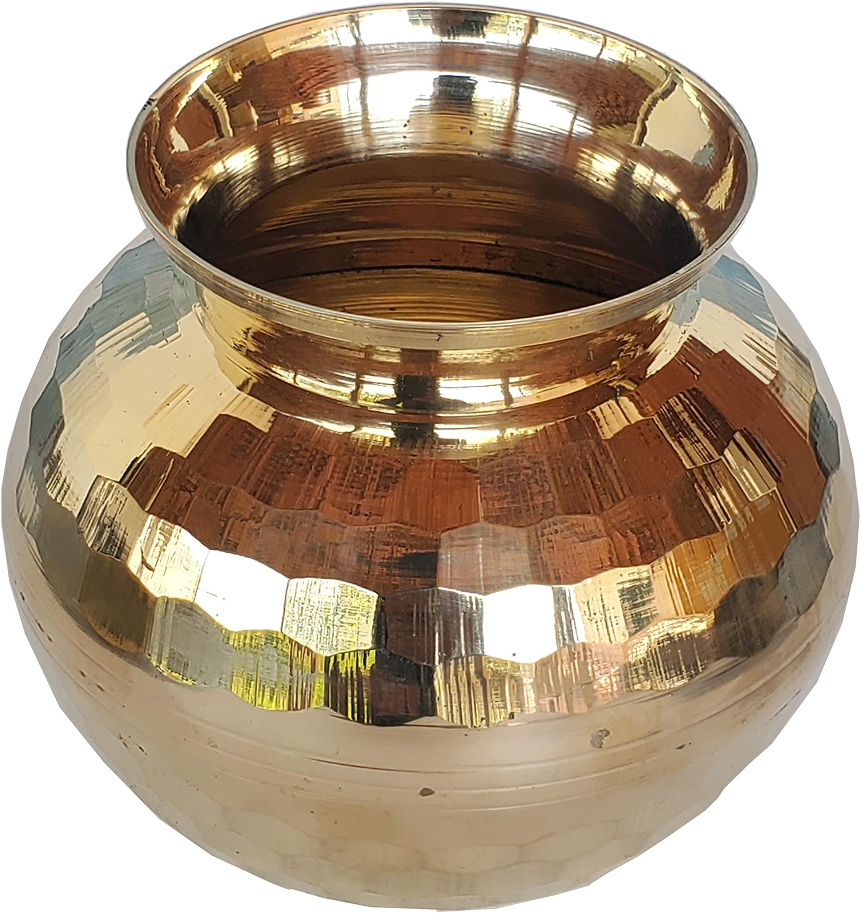 Shiv Shakti Arts Pure Brass Kalash | Lota for Suryanamaskar and Poojan ...