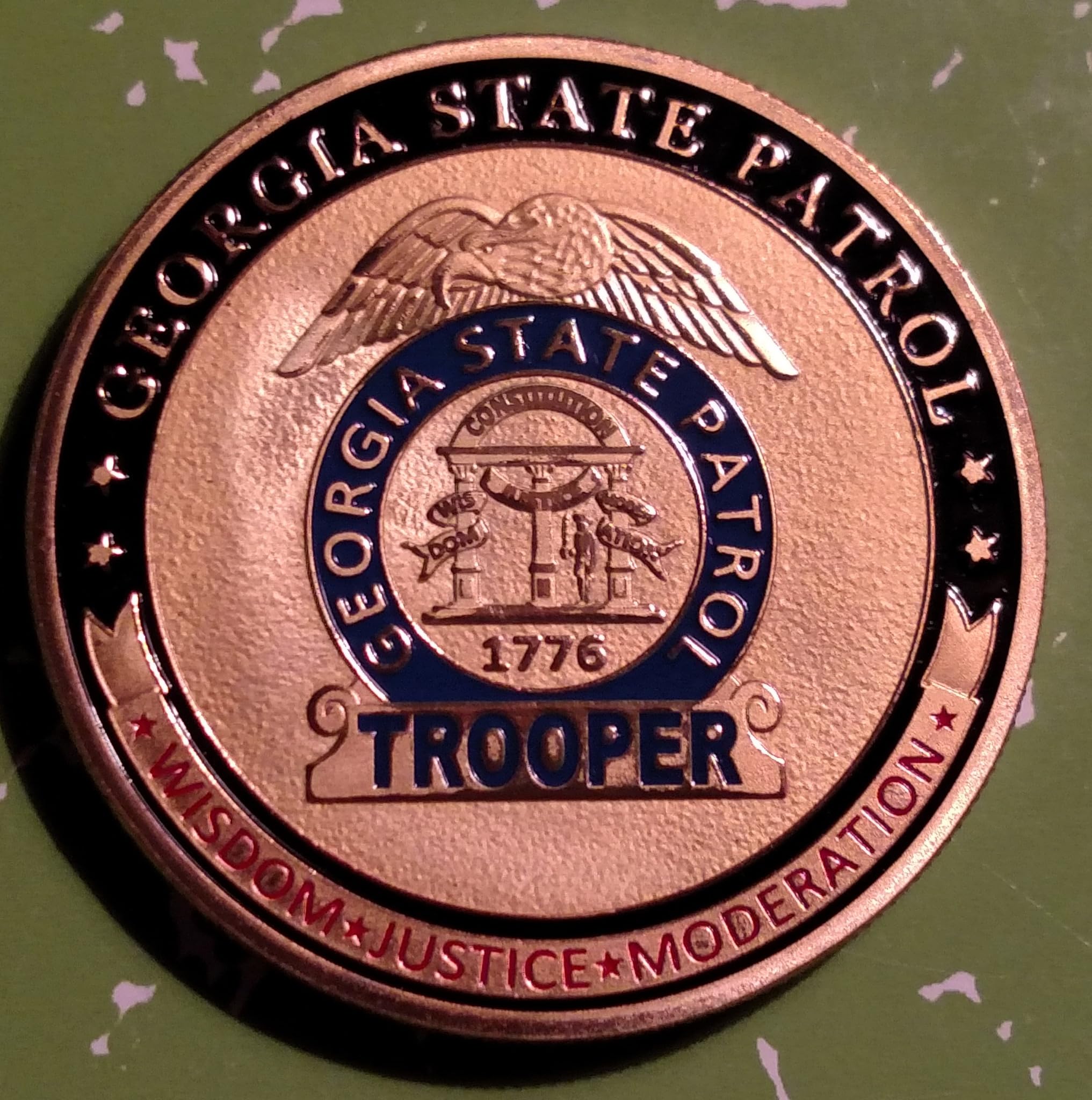 Amazon.com: Georgia State Police Department Law Enforcement #68 ...