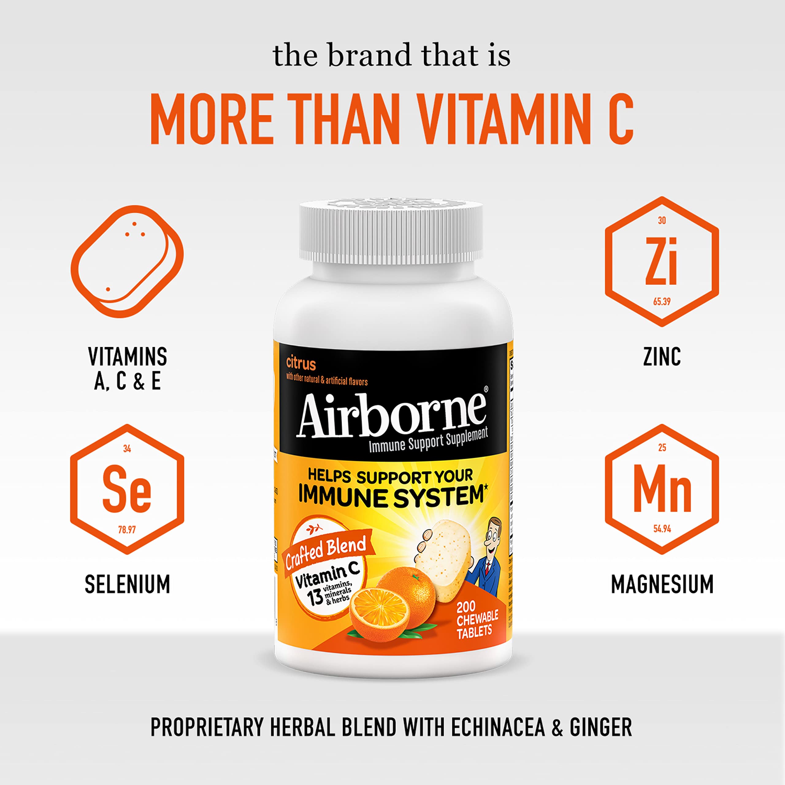 Snapklik.com : Airborne 1000mg Chewable Tablets