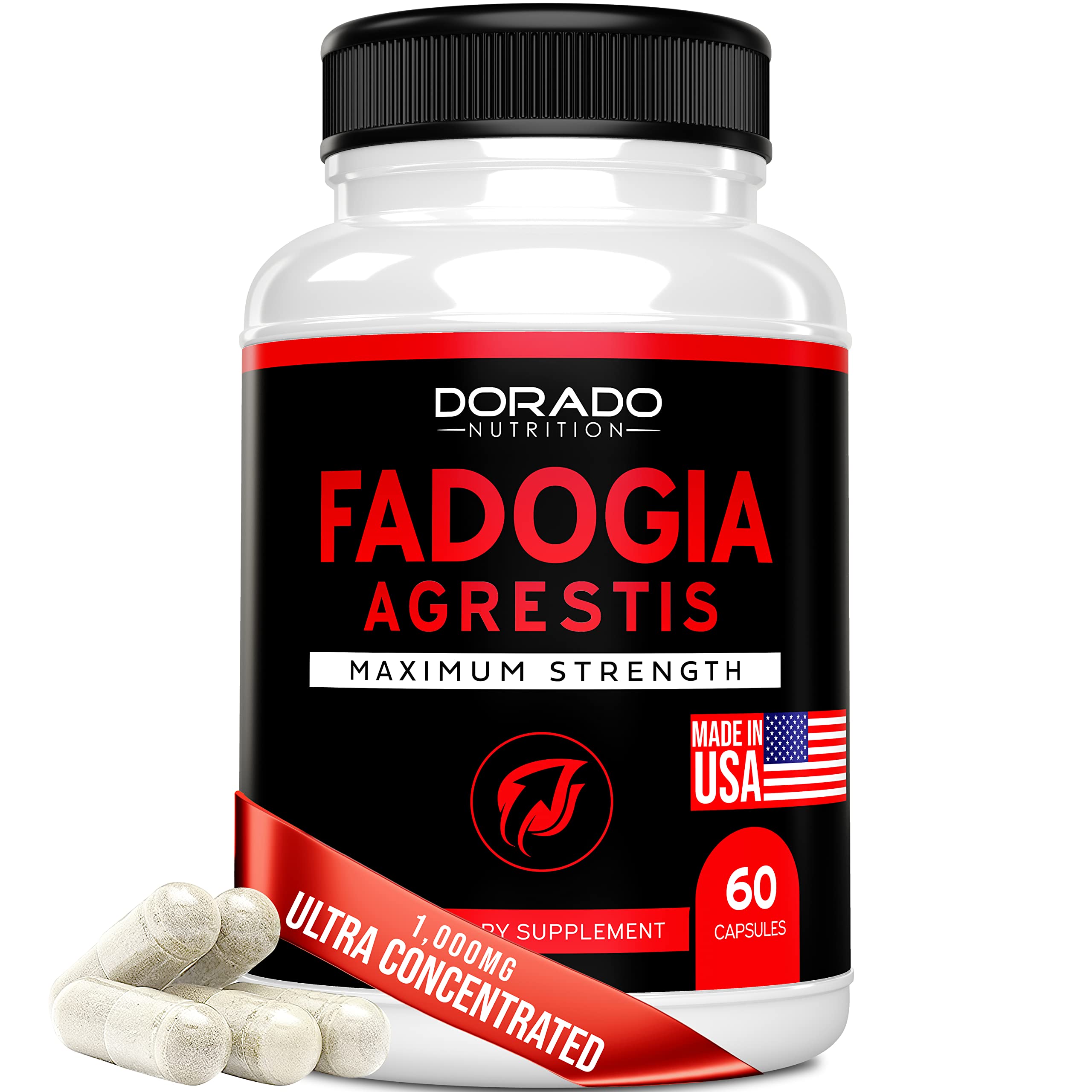 Buy Fadogia Agrestis Extract 1000mg per Serving - [Maximum Strength ...
