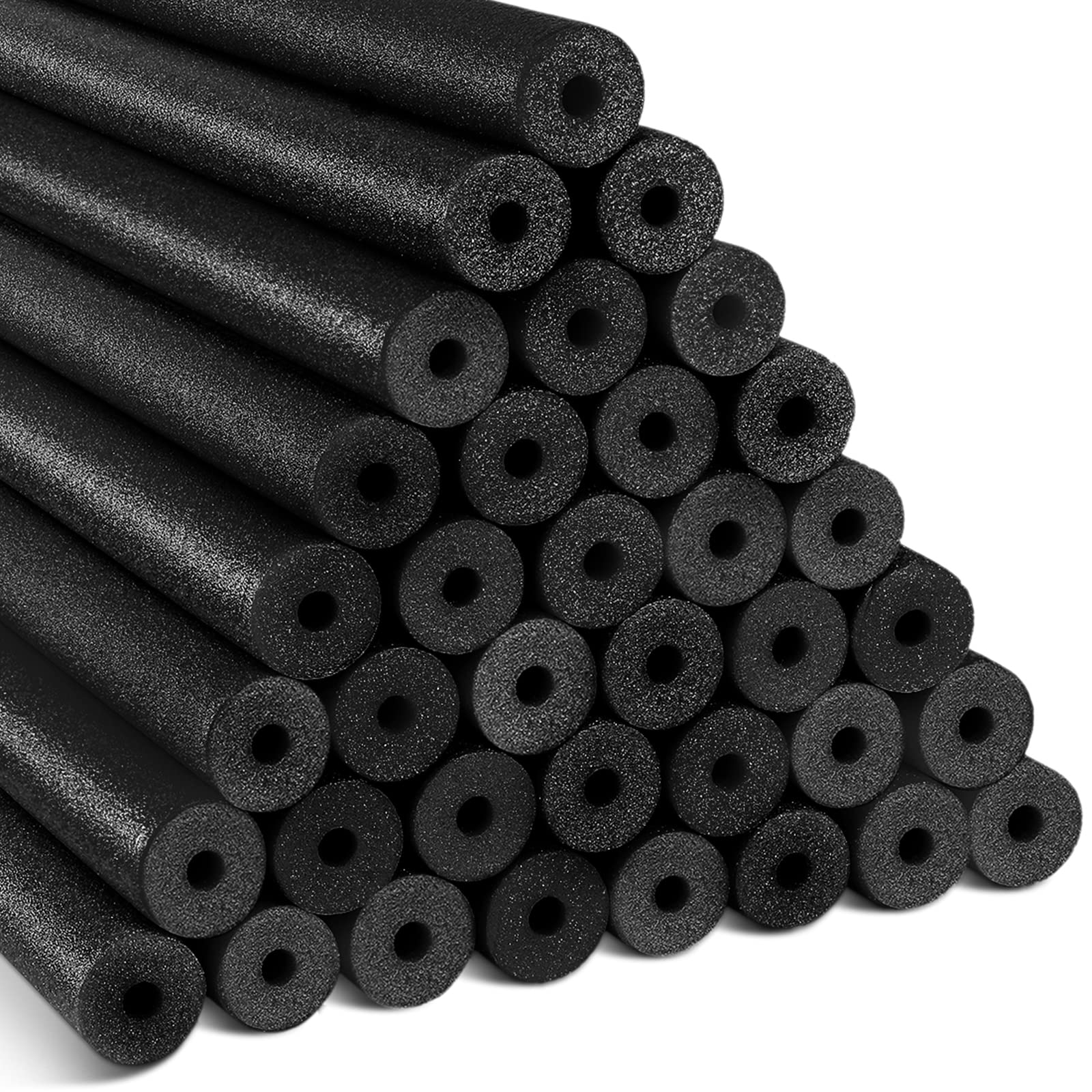 Buy 18 Pieces Foam Pool Swimming Noodles 52 Inches Floating Pool ...