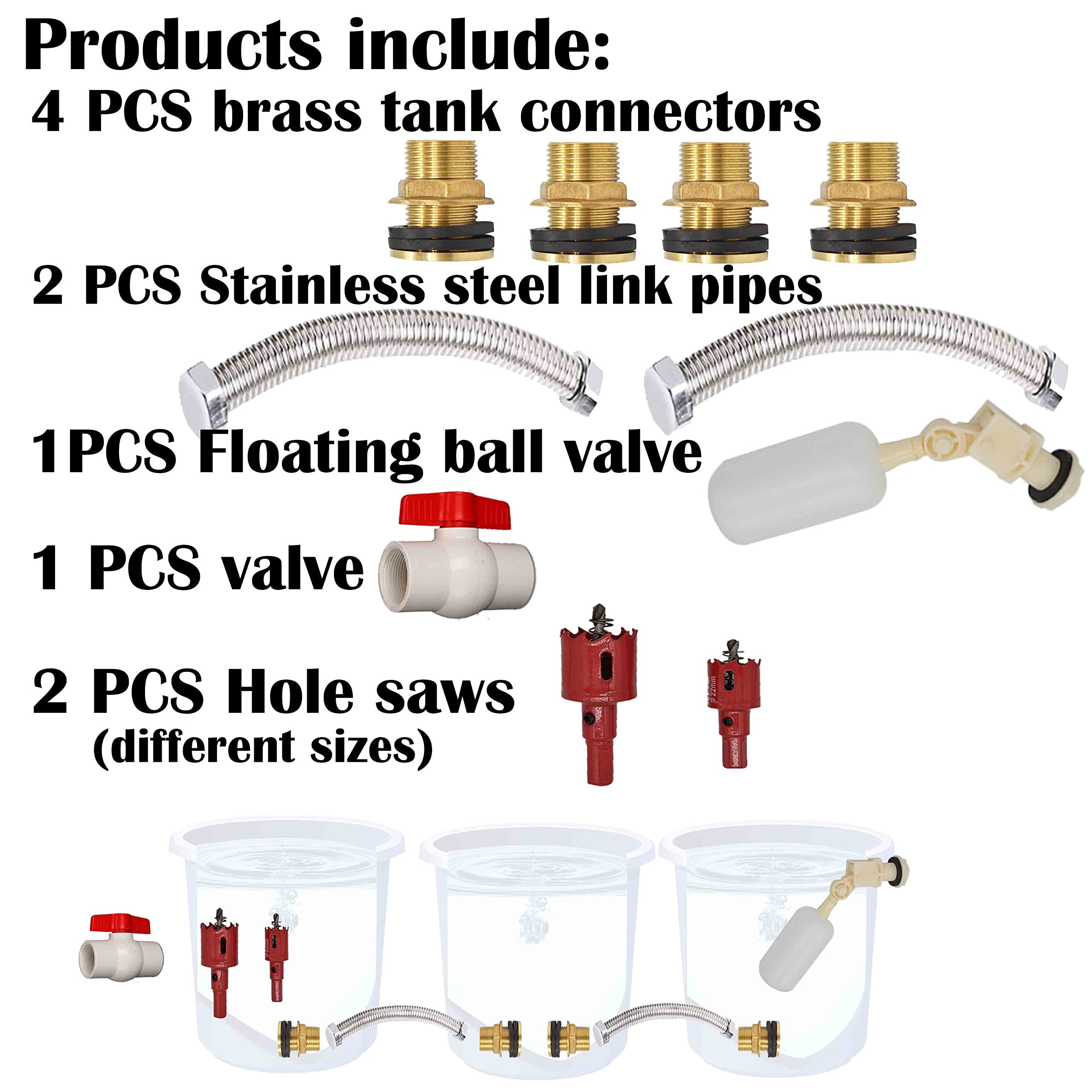 Snapklik.com : Rain Barrel Collection Kit - Prevent Overflow