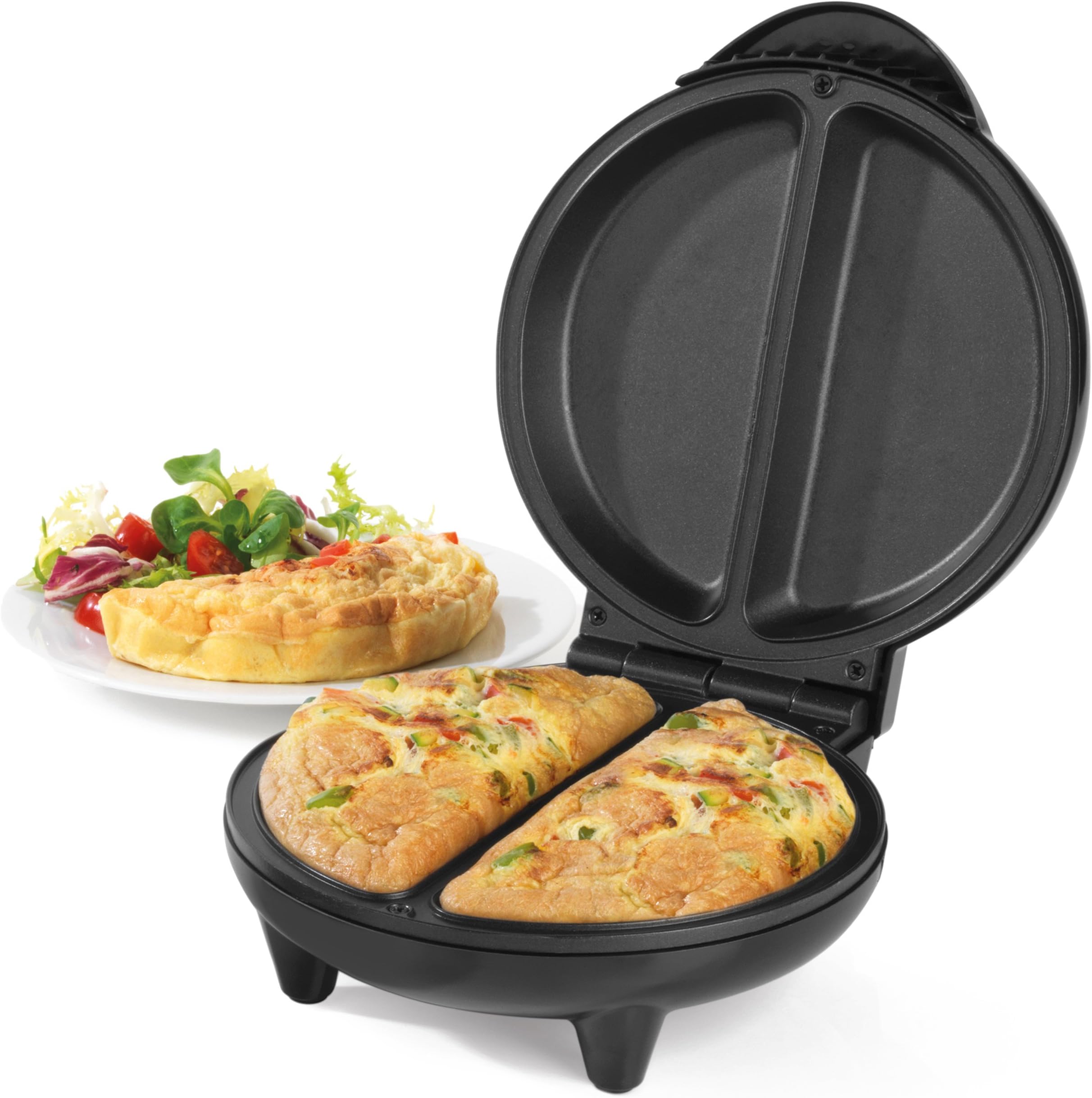 High Street TV Red Copper 5-Minute Chef - Omelette Pan Non-Stick ...