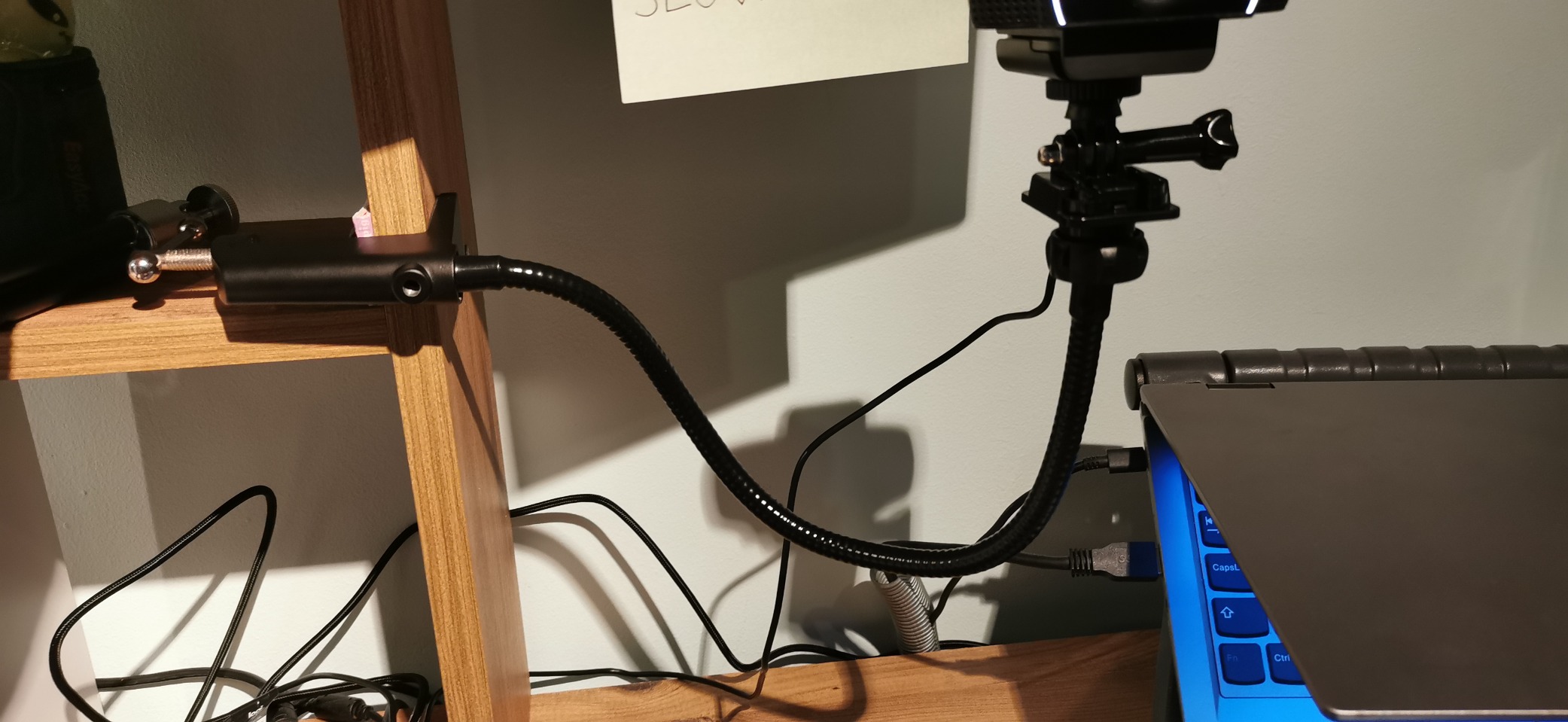 Pipishell 15 inch Webcam Stand - Enhanced Flexible Gooseneck Webcam Arm ...