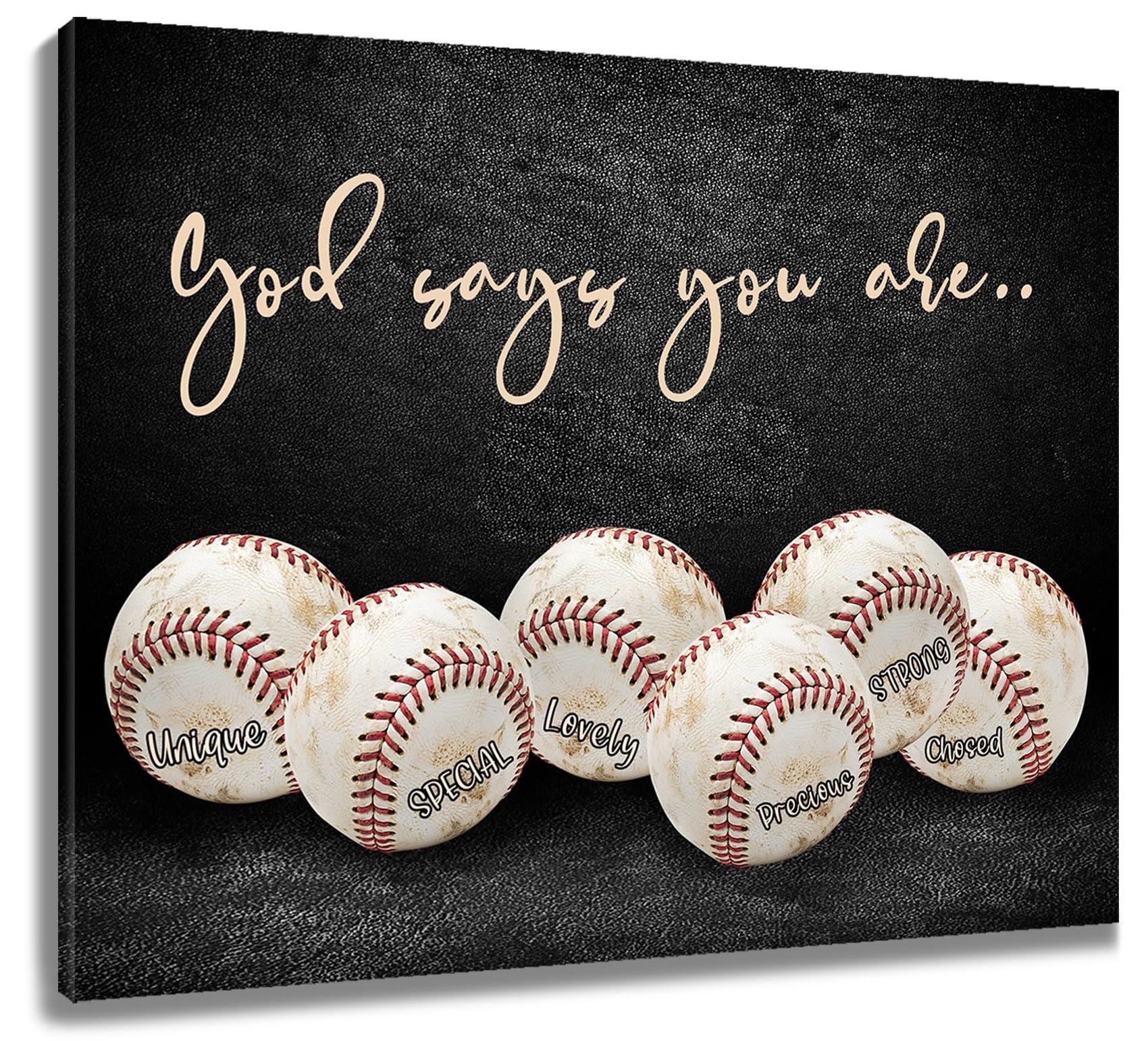 Amazon.com: HVEST Sports Inspirational Quotes Wall Art for Living Room ...