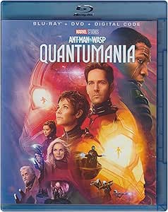 Ant-Man And The Wasp - Quantumania (2023). Marvel Exclusive [2023 Blu-ray + DVD + Digital Code ...