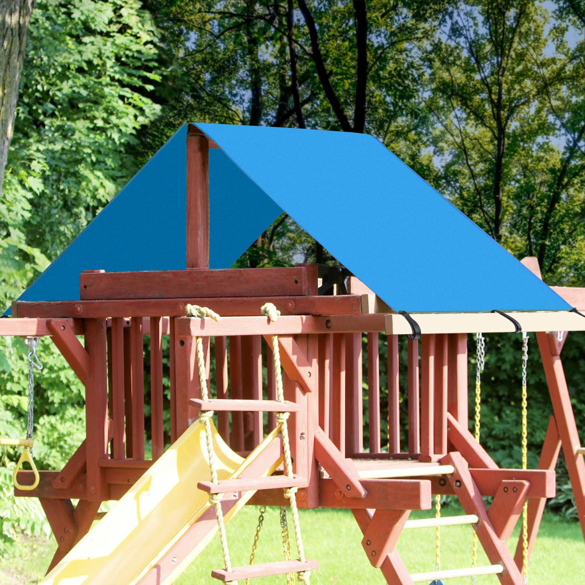 Snapklik.com : 43"x90" Swing Set Kindergarten Replacement Tarp UV ...