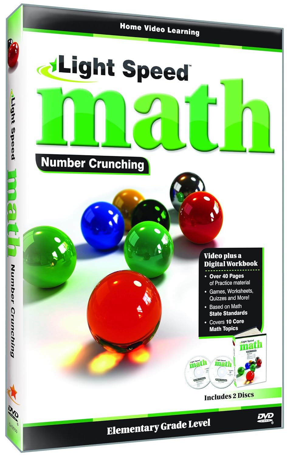 Amazon.com: Light Speed Math: Number Crunching : Cerebellum Academic ...
