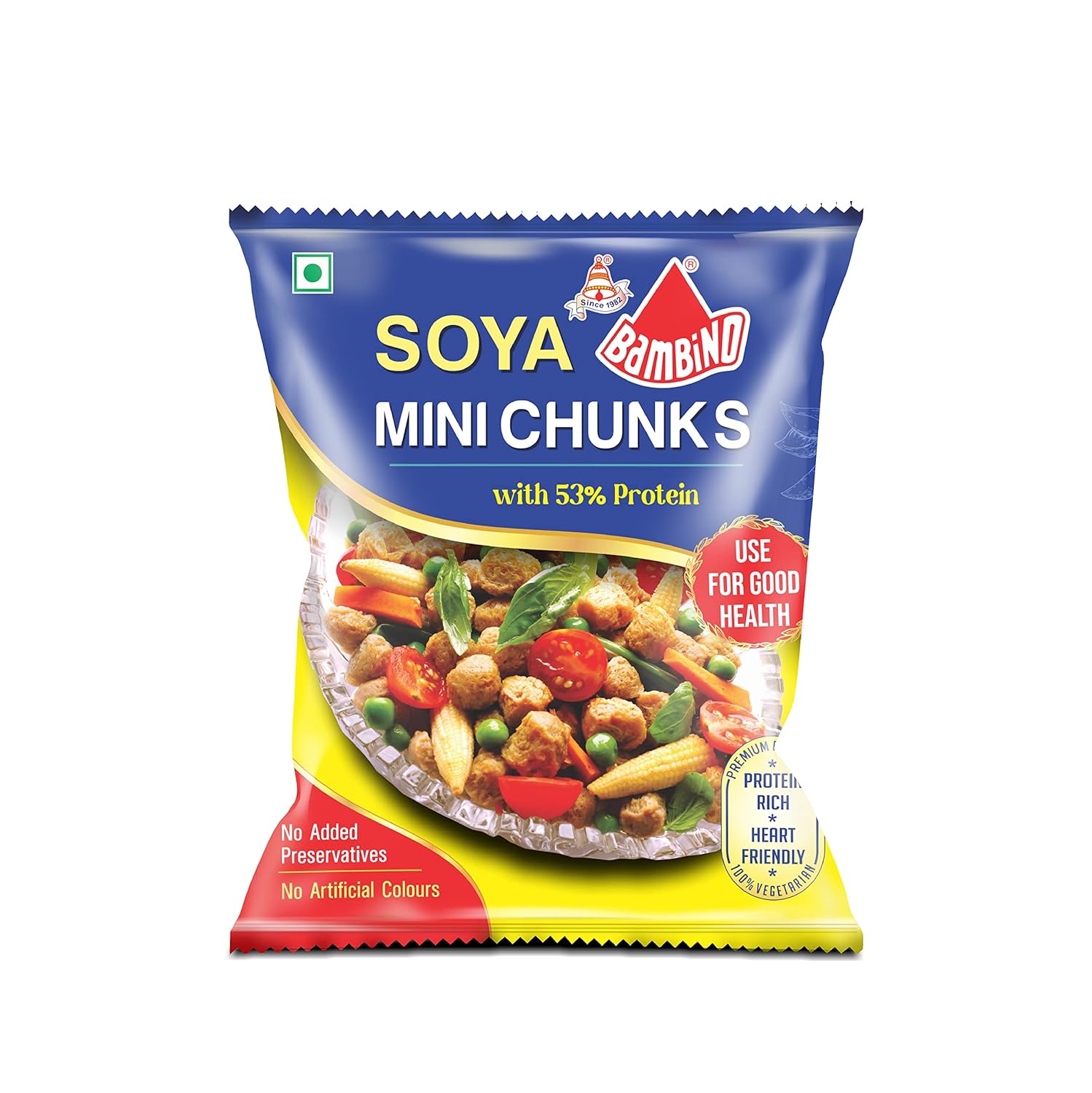 BAMBINO SOYA CHUNK MINI 40g : Amazon.in: Grocery & Gourmet Foods