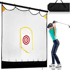 Amazon.com : Arrowbash Golf Hanging Net 7 x 10 ft Portable Golf ...