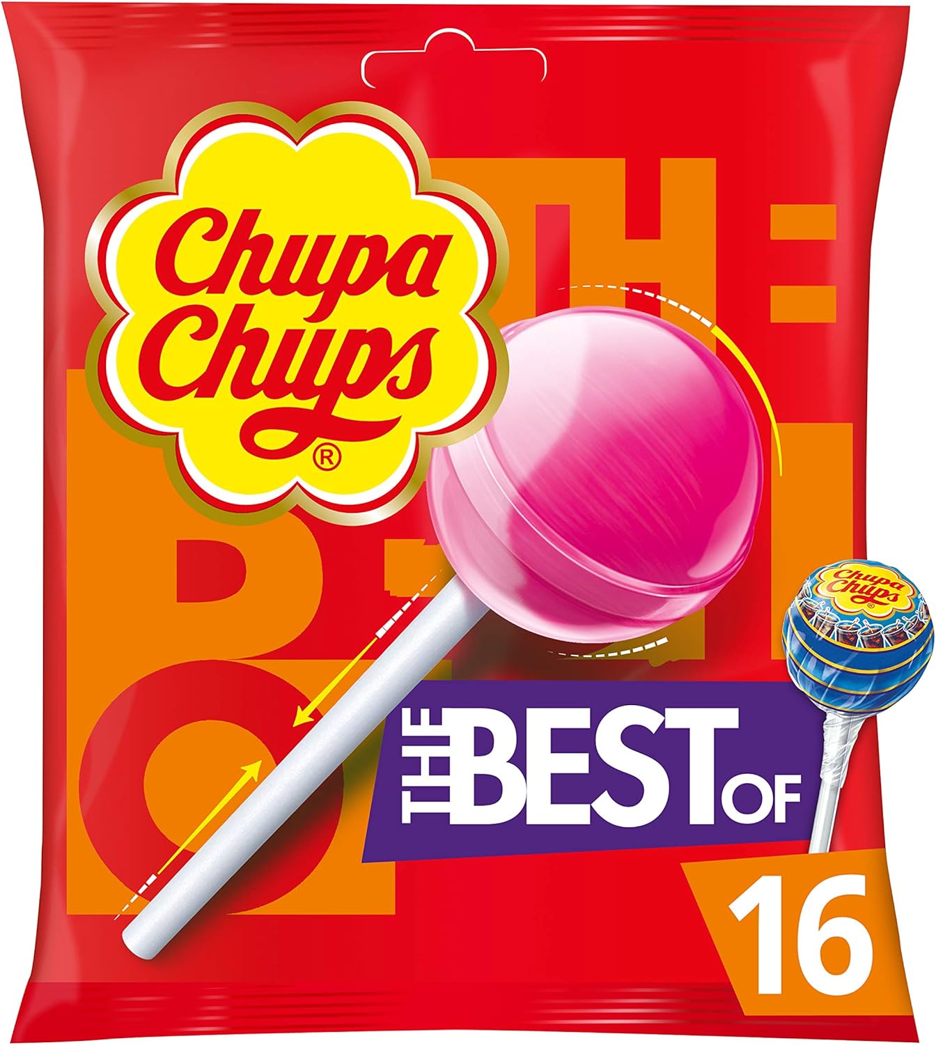 Chupa Chups Original Best of Box 12gm x 50 : Amazon.co.uk: Grocery