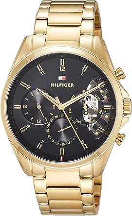 Amazon | [トミーヒルフィガー] MENS LIC WATCH 1710447 TW000329 FREE ゴールド | ポーチ