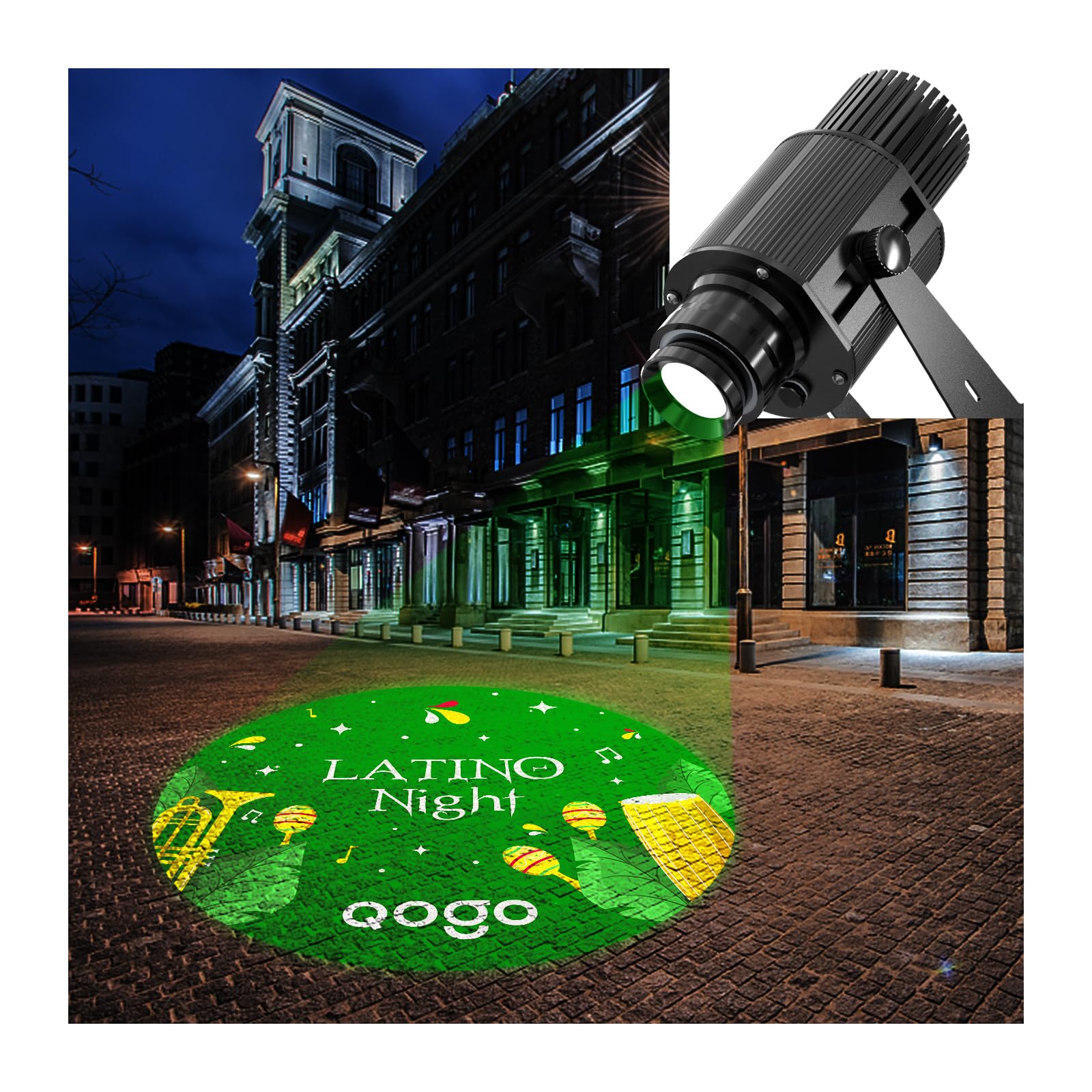 Amazon.com: 𝐆𝐨𝐛𝐨 𝐩𝐫𝐨𝐣𝐞𝐜𝐭𝐨𝐫 Custom Logo Lens for Bar and Company ...